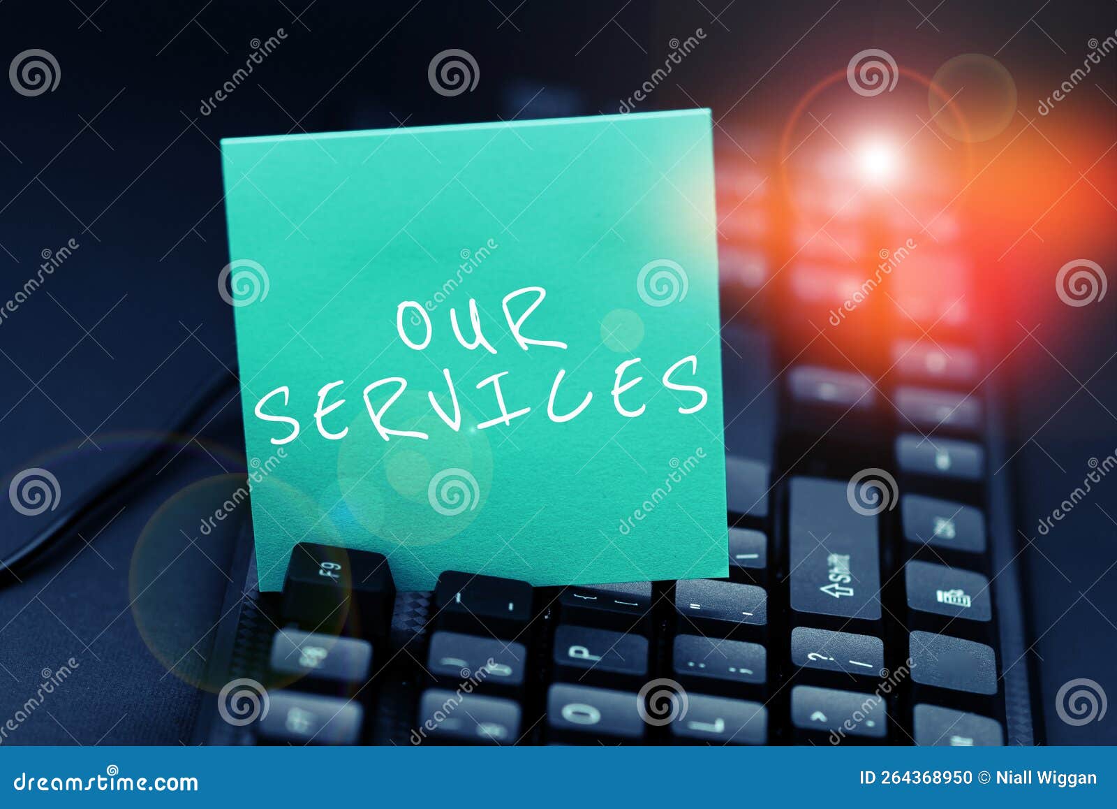 Conceptual Caption Our Services. Business Approach the Occupation or ...
