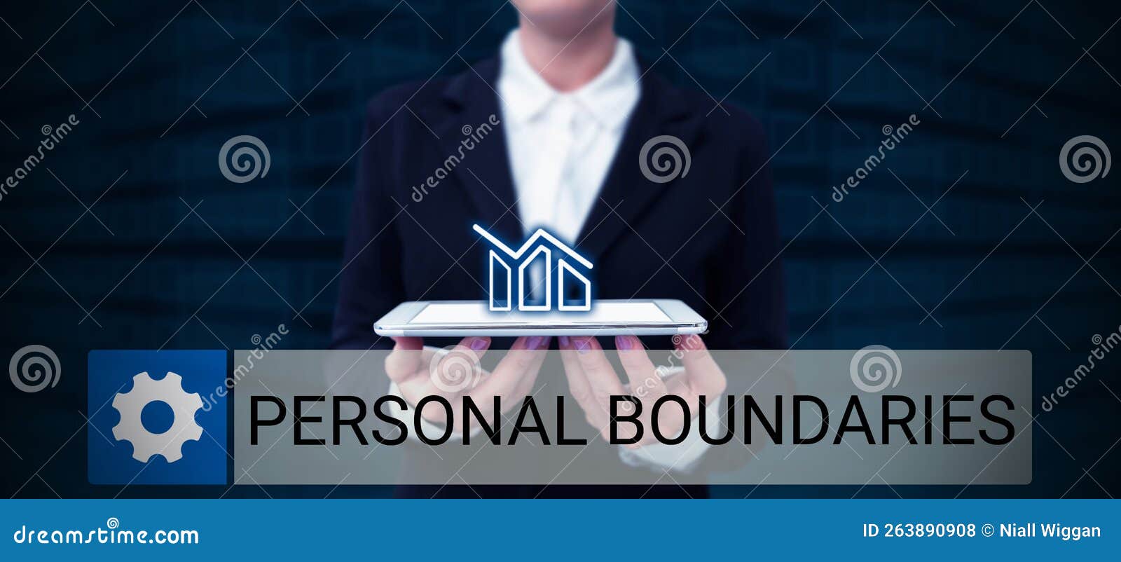 Text Sign Showing Personal Boundaries. Concept Meaning Something that ...