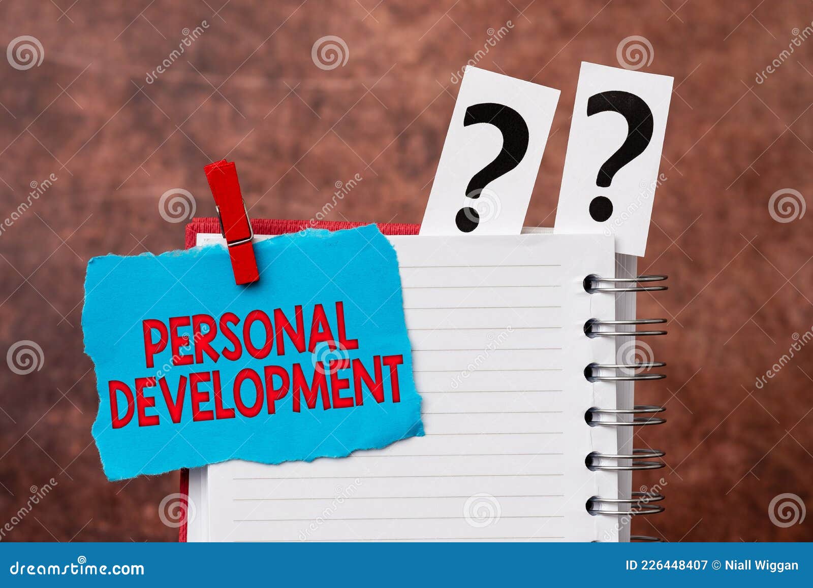 Sign Displaying Personal Development. Business Showcase Process of ...