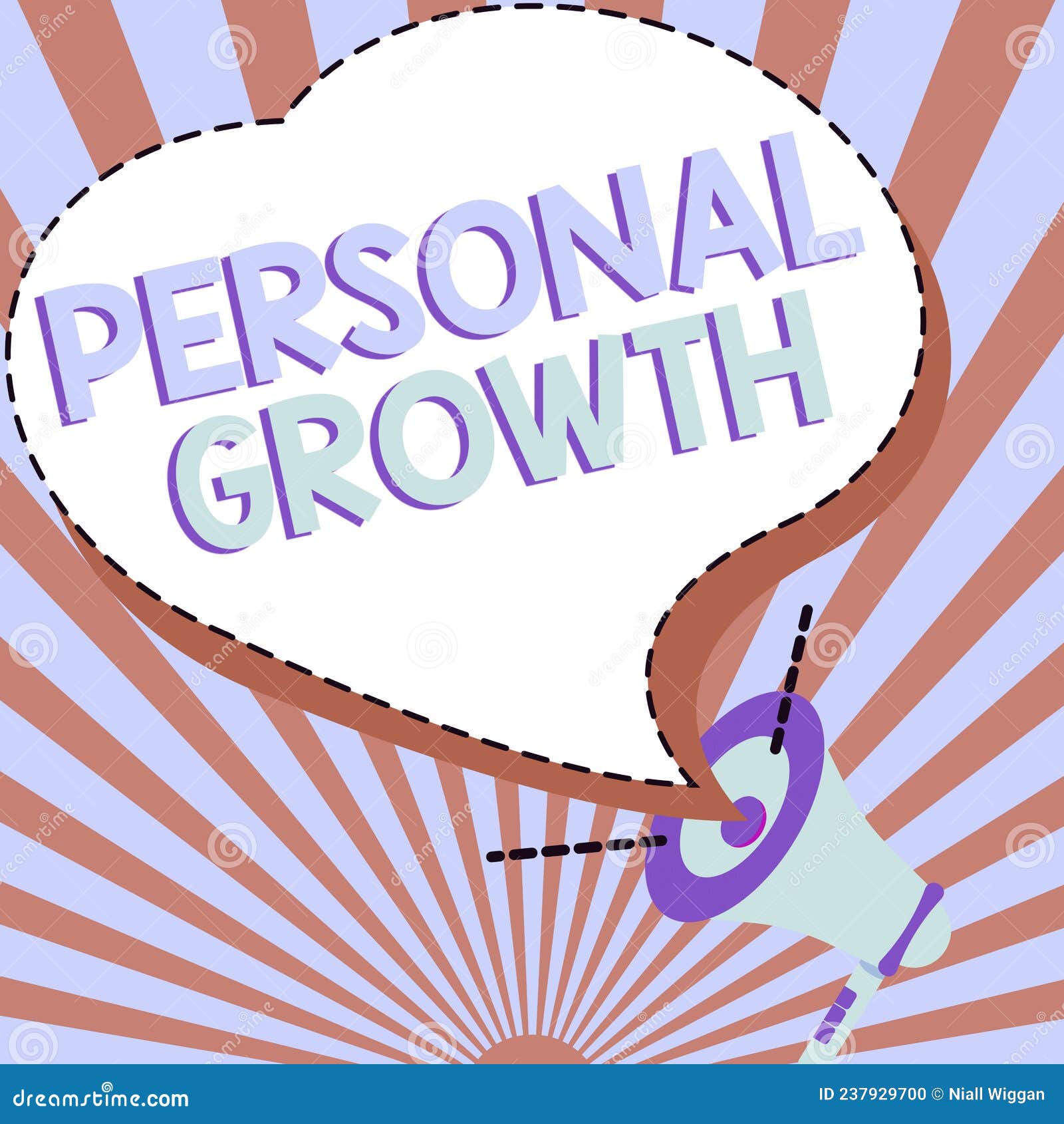 Sign Displaying Personal Growth. Business Showcase a Longterm Process ...