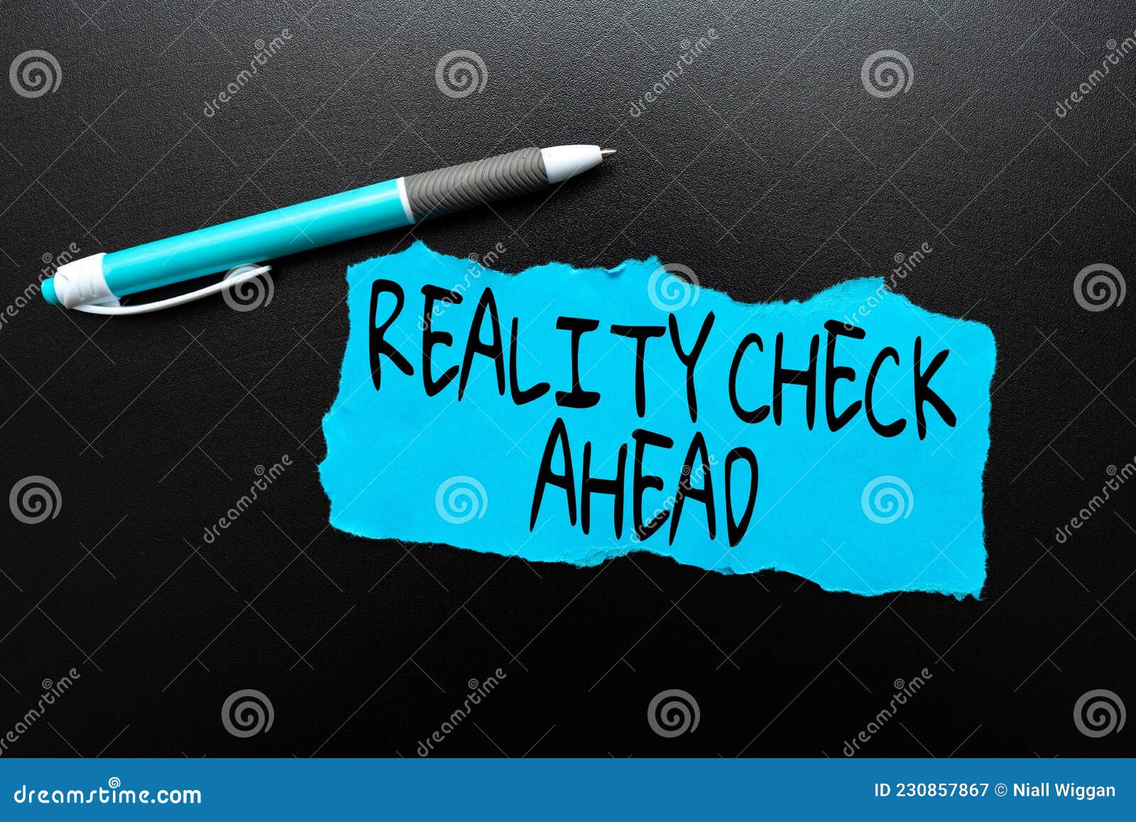 Text Caption Presenting Reality Check Ahead. Business Concept Makes ...