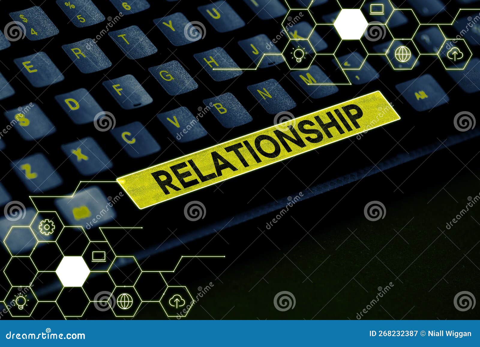 Sign Displaying Relationship. Business Overview Developing Business ...