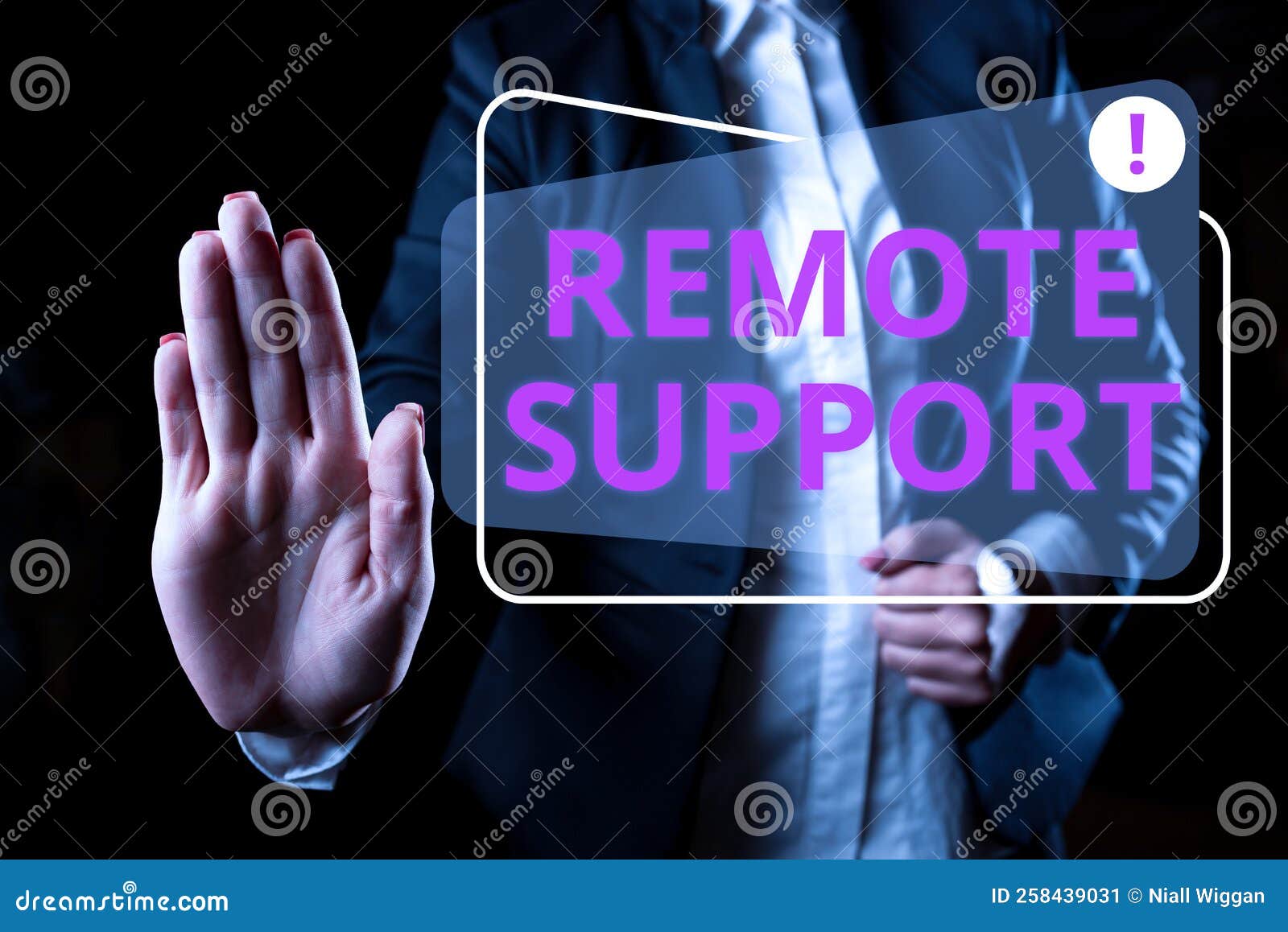 Sign Displaying Remote Support. Internet Concept Help End-users To ... Sign Displaying Remote Support. Internet Concept Help End-users To ...