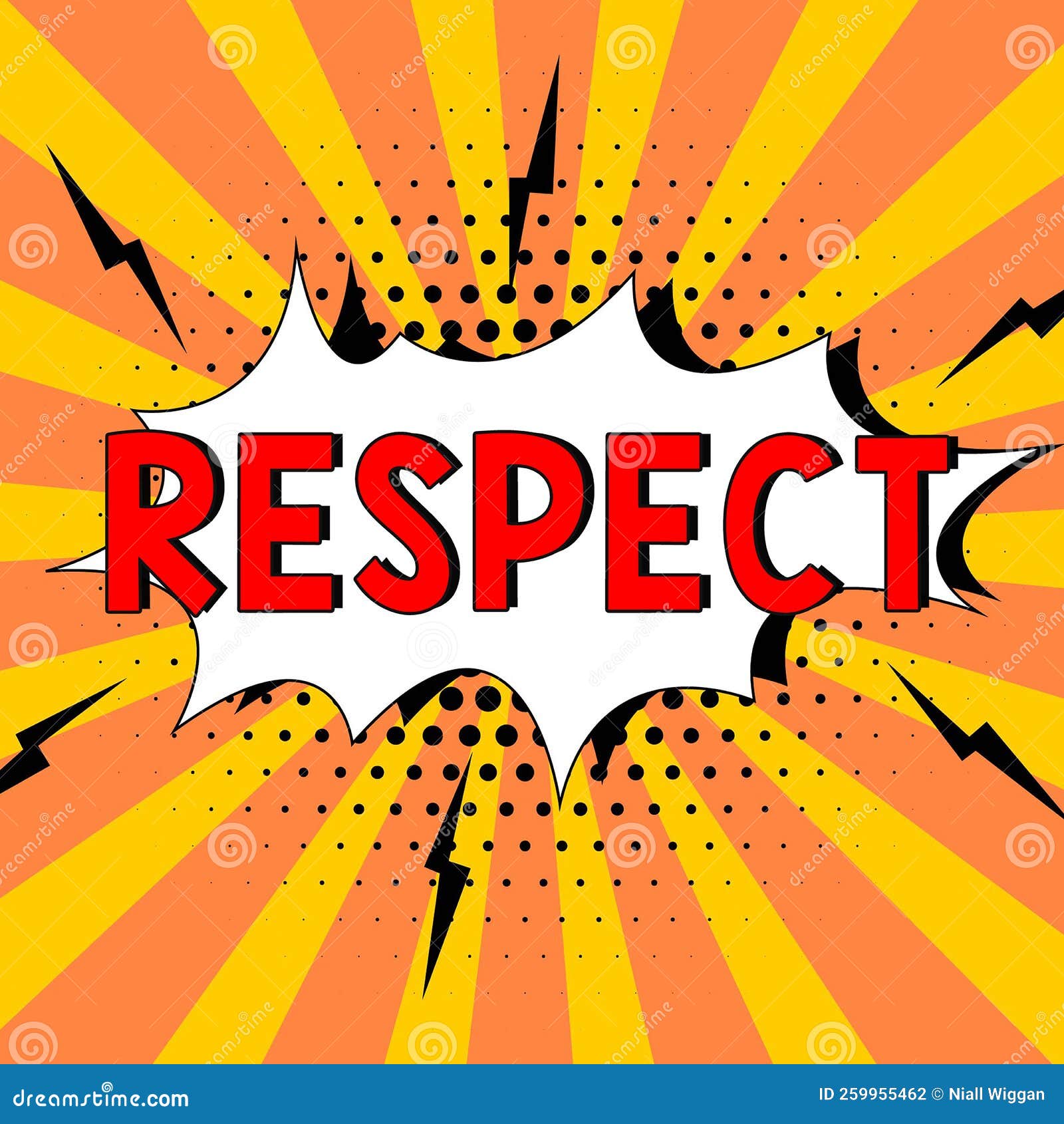 Sign Displaying Respect. Concept Meaning Feeling of Deep Admiration or ...