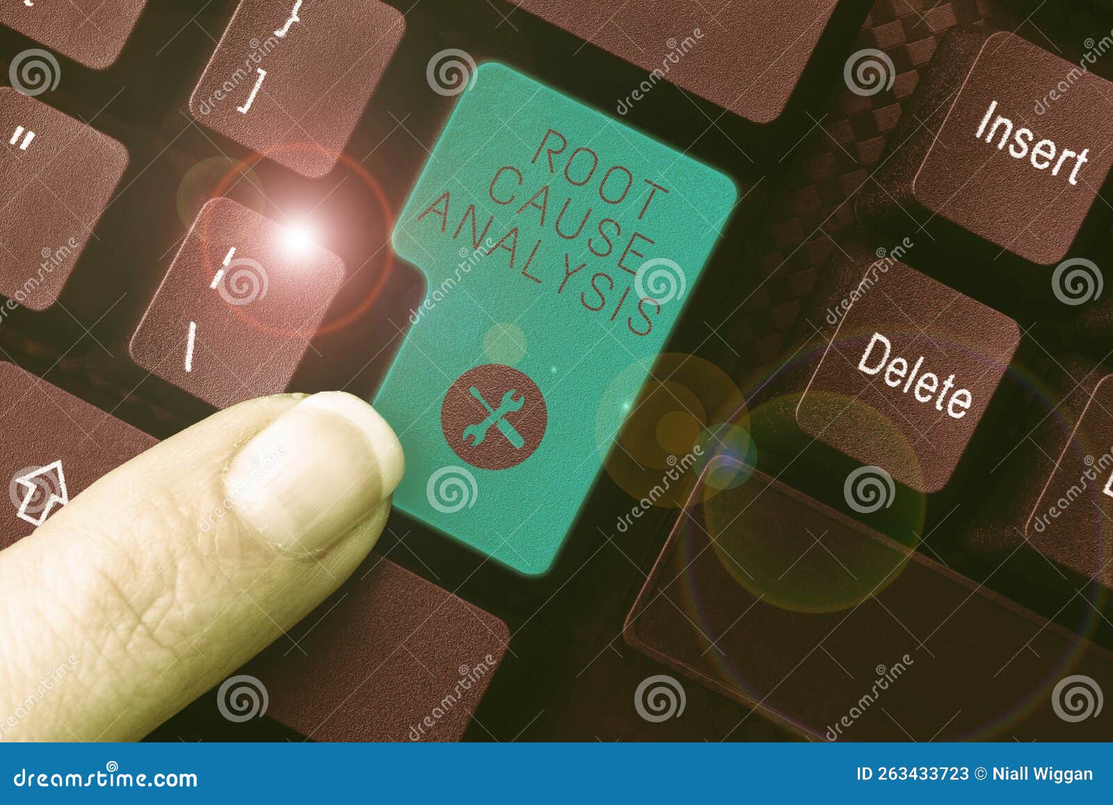 Sign Displaying Root Cause Analysis. Conceptual Photo Method of Problem ...