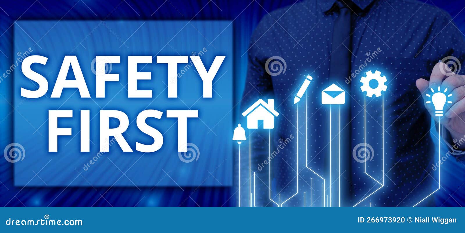 Writing Displaying Text Safety First. Business Showcase Avoid Any ... Writing Displaying Text Safety First. Business Showcase Avoid Any ...