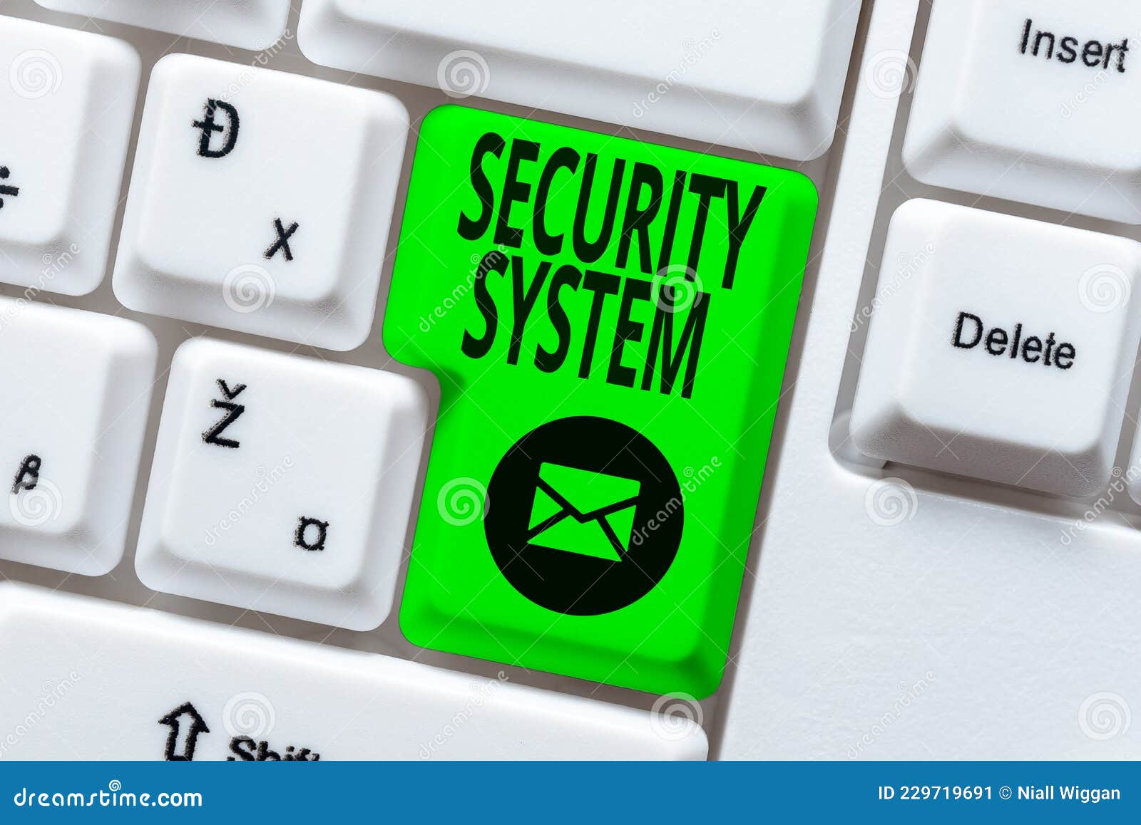 Sign Displaying Security System. Conceptual Photo System Designed To ...