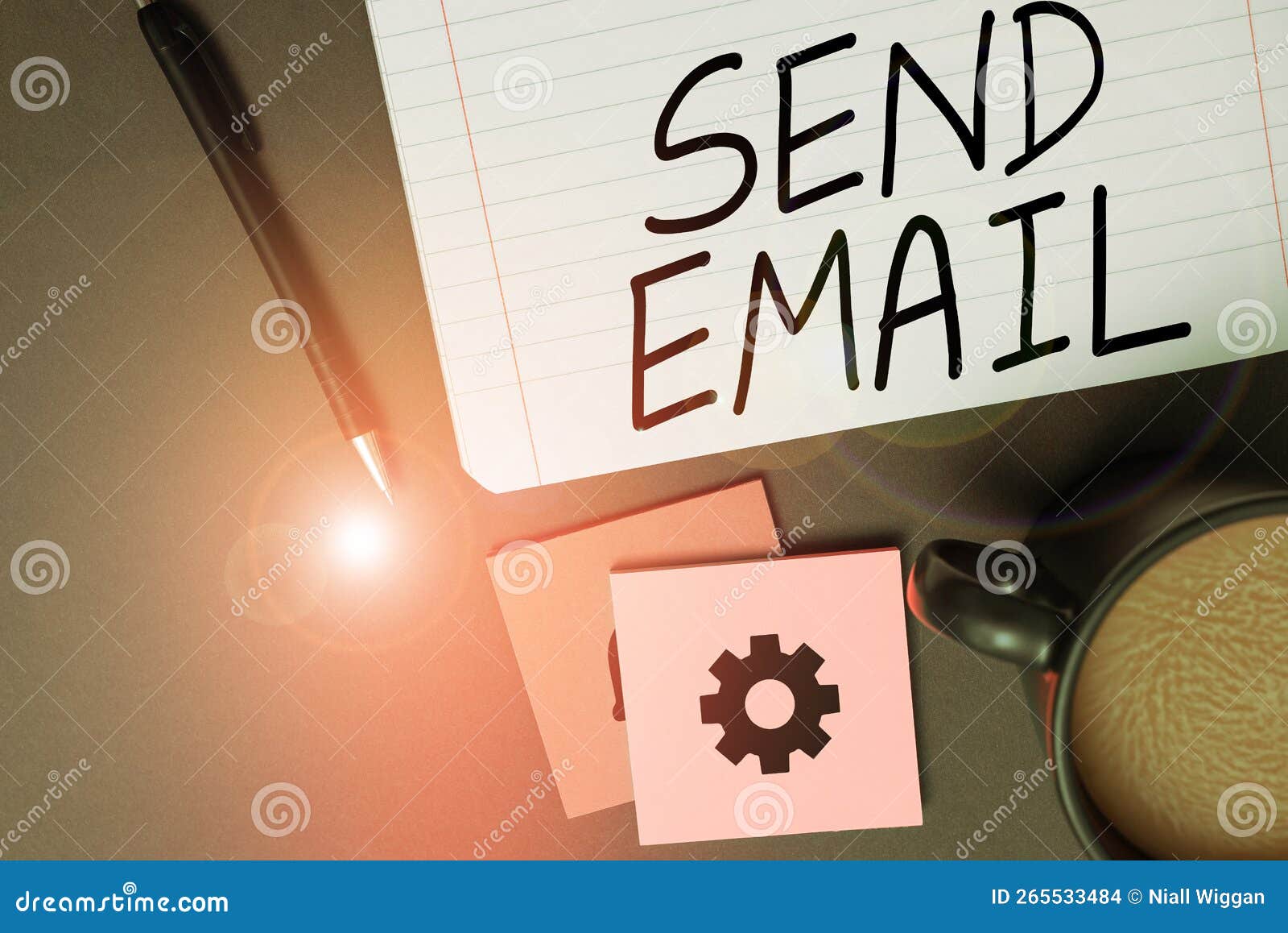 Sign Displaying Send Email. Conceptual Photo the System for Using Computers To Send Messages ...