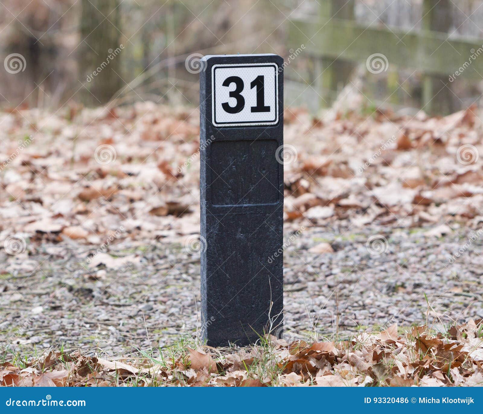 Sign displaying 31 stock photo. Image of housing, plastic - 93320486