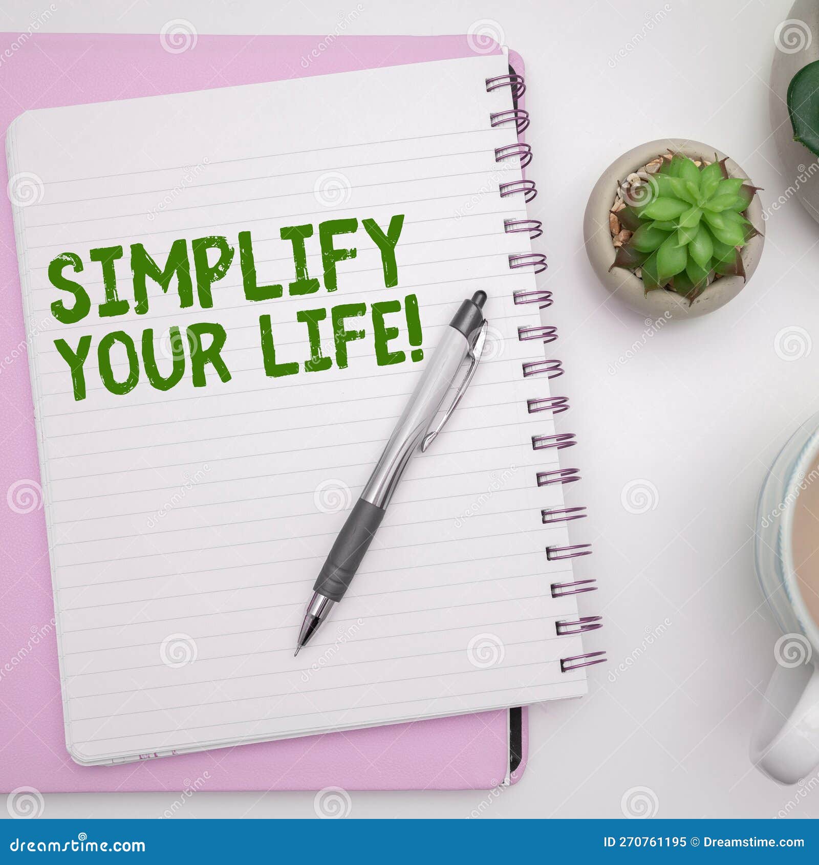 Writing Displaying Text Simplify Your Life. Business Overview Focused ... Writing Displaying Text Simplify Your Life. Business Overview Focused ...