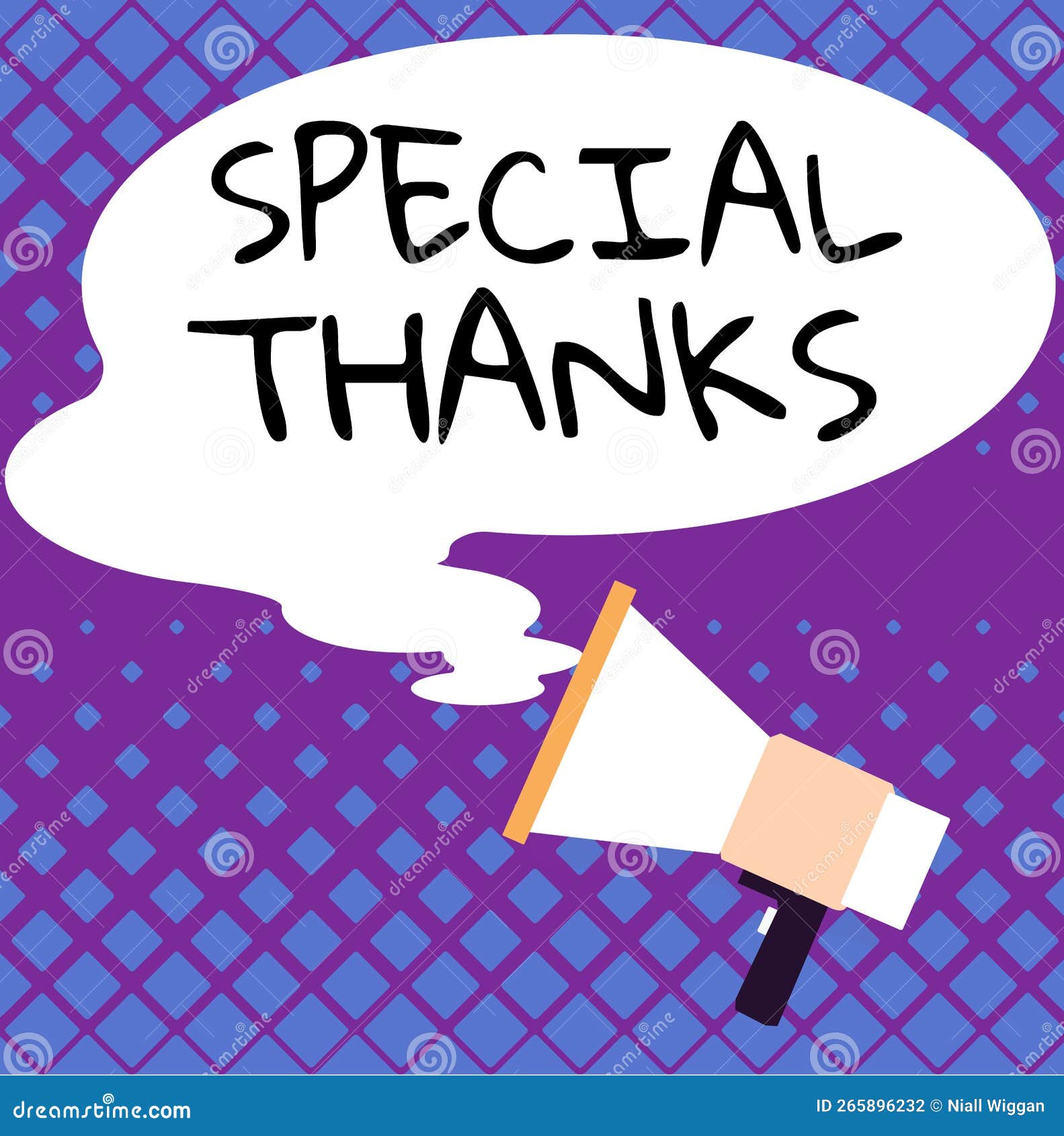 Text Caption Presenting Special Thanks. Business Concept Expression of ...