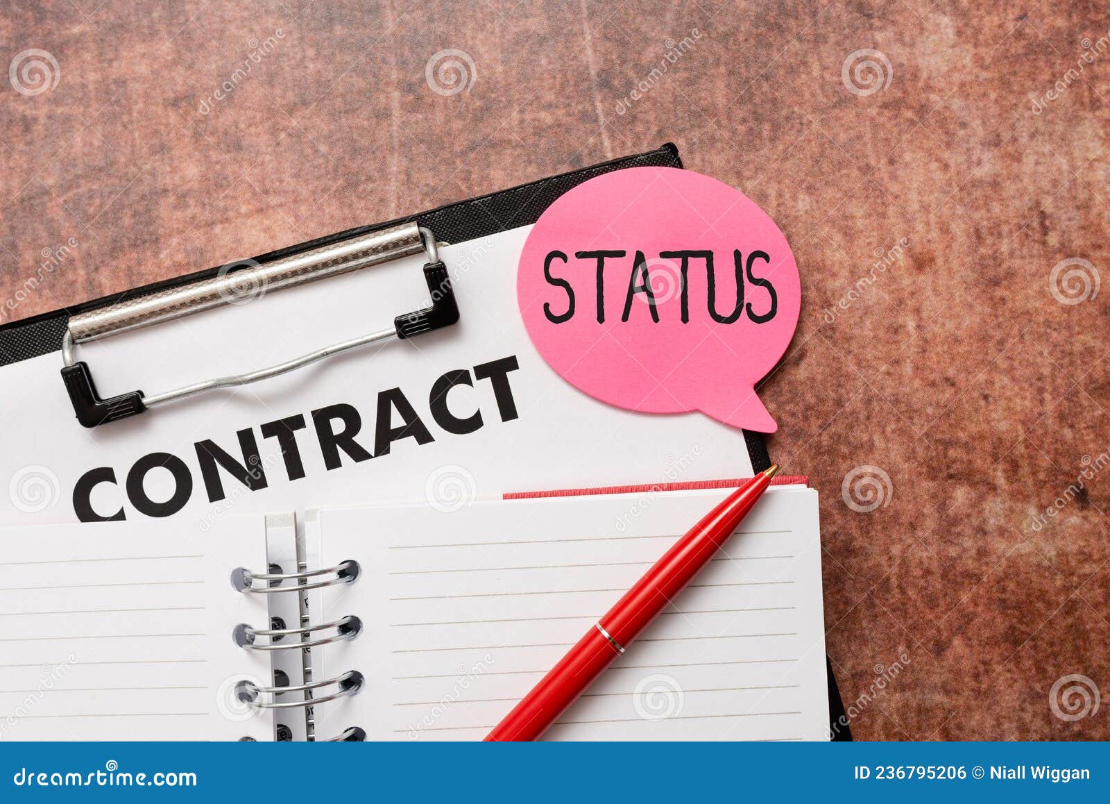 Sign Displaying Status. Business Showcase Situation at a Particular ...