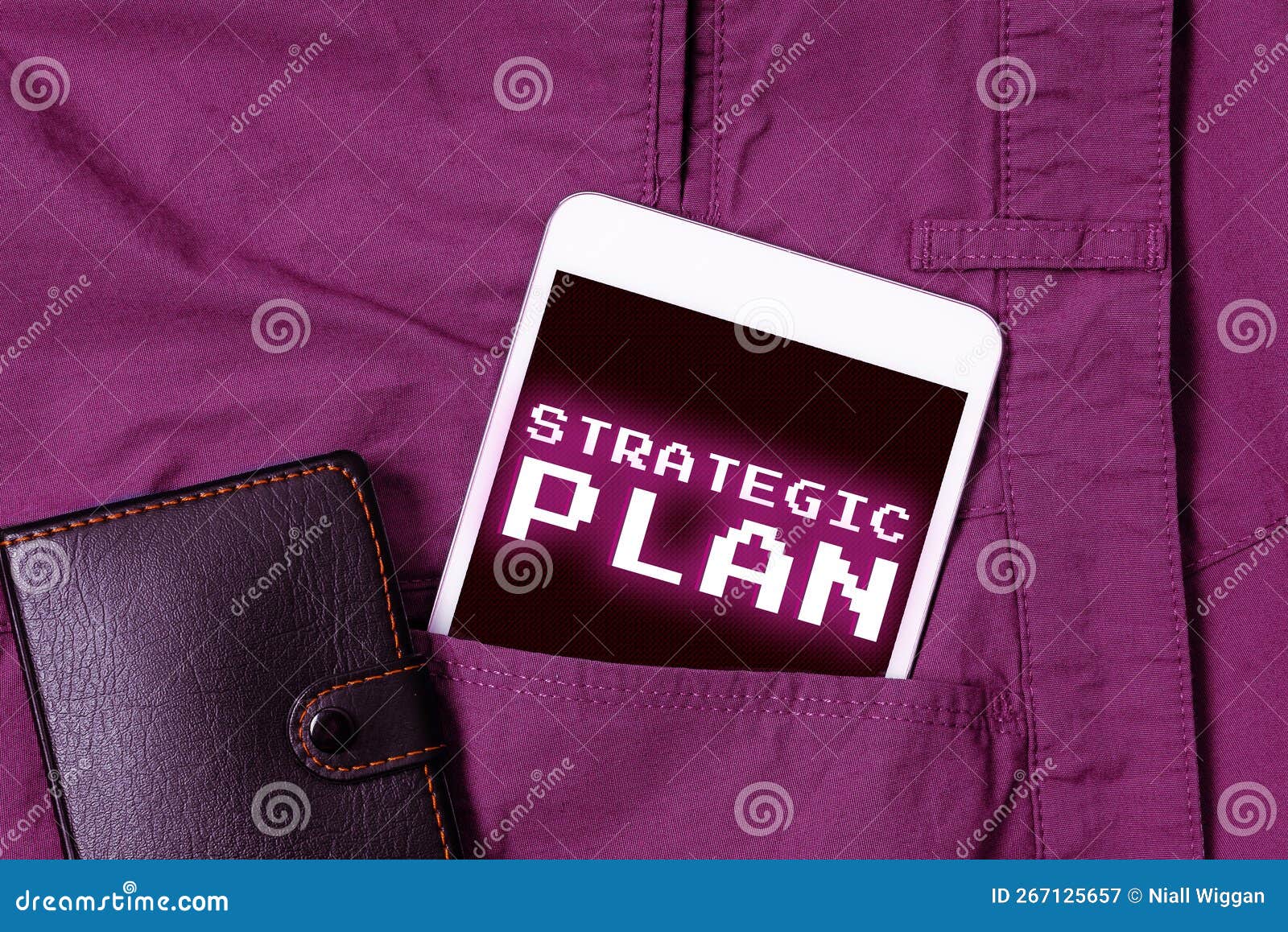 Text Showing Inspiration Strategic Plan. Business Showcase a Process of ...