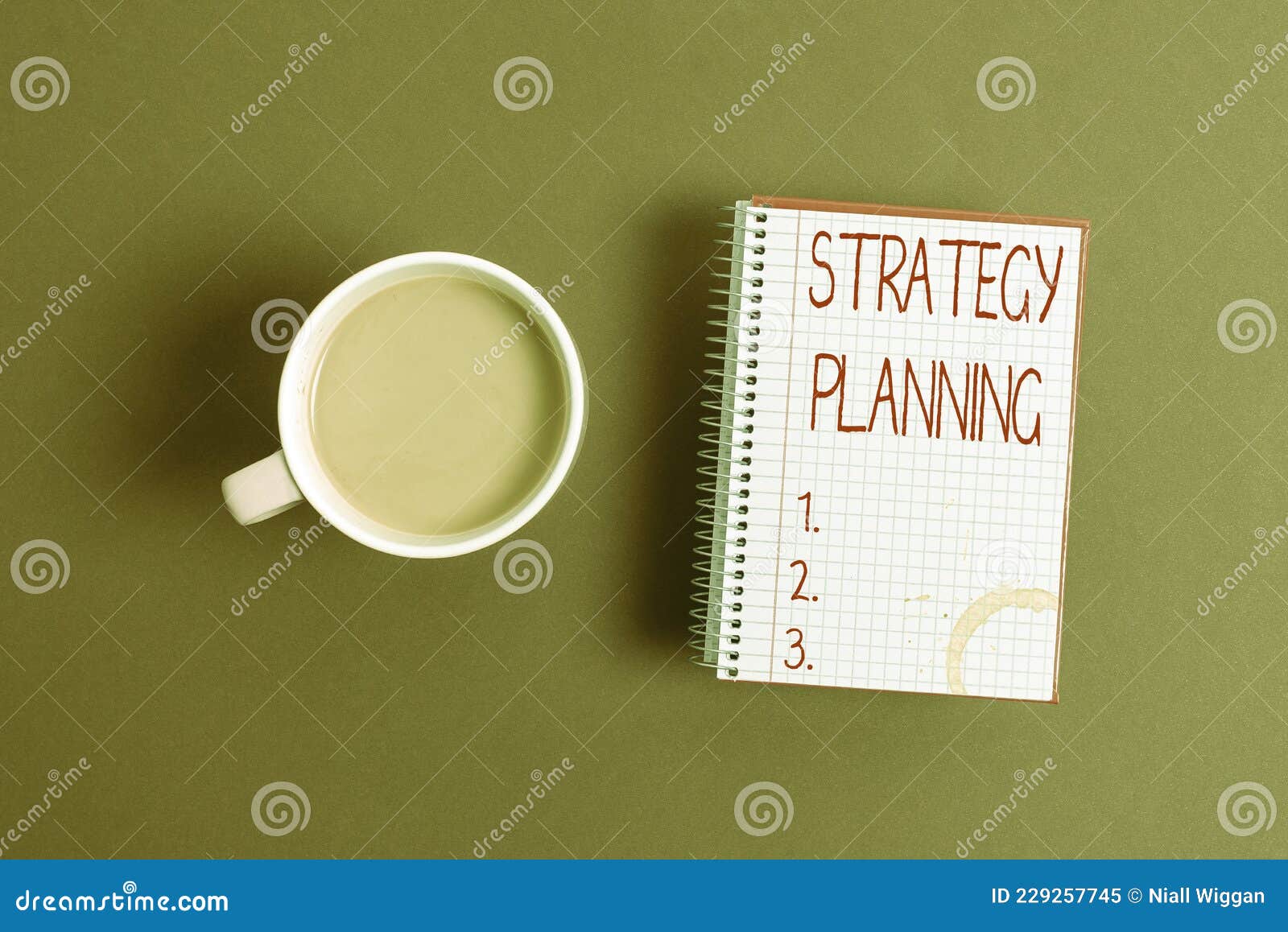 Sign Displaying Strategy Planning. Word Written on a Systematic Process ...
