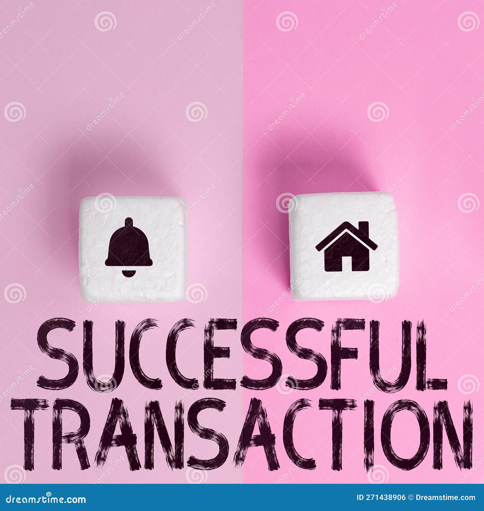 Text Showing Inspiration Successful Transaction. Business Showcase ...