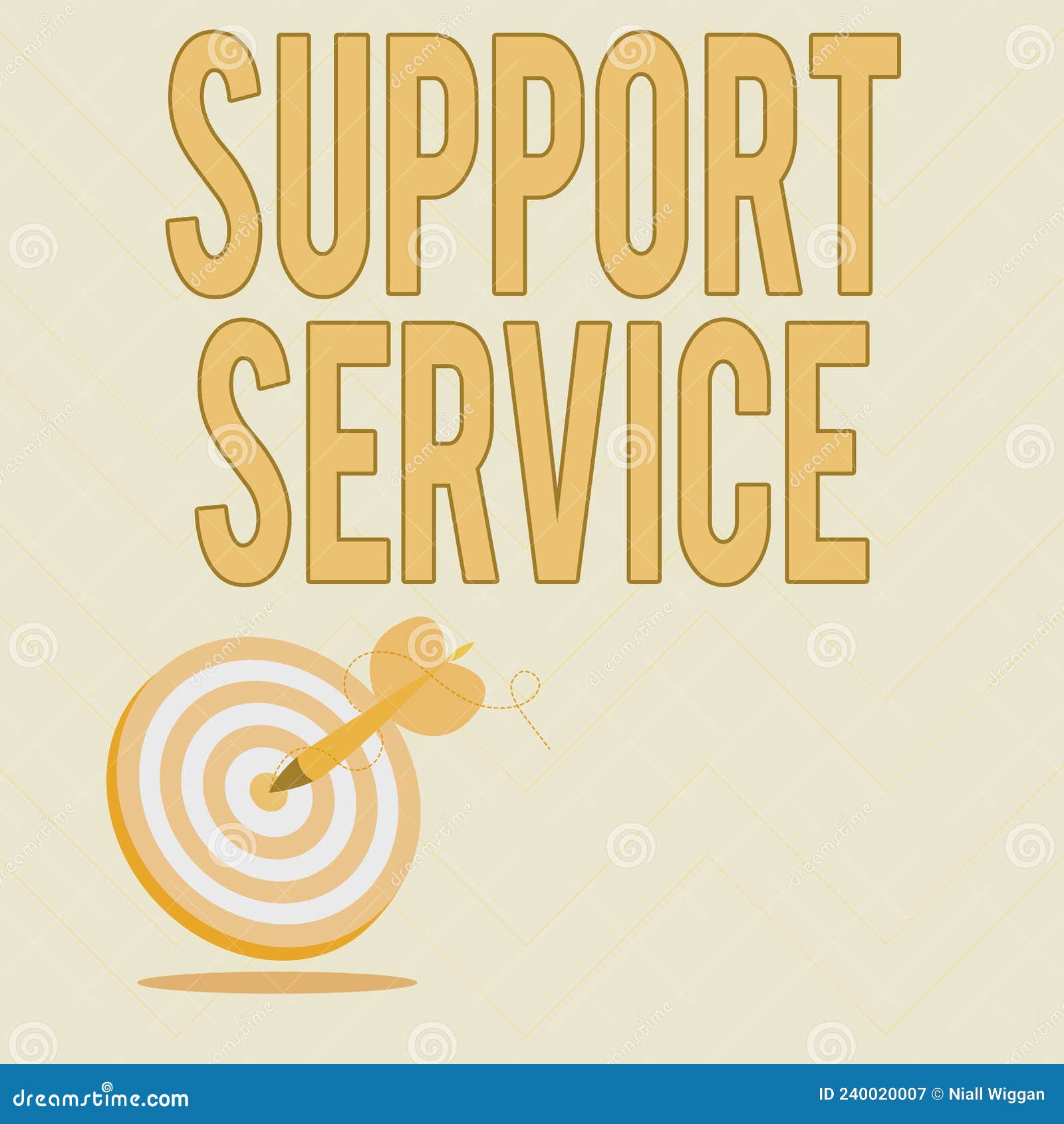Sign Displaying Support Service. Internet Concept Activity for ...