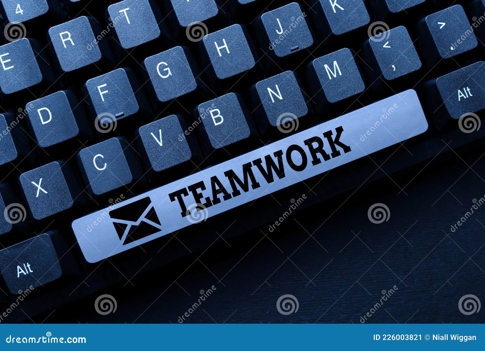 Sign Displaying Teamwork. Word for the Group S is Collaborative Effort ...