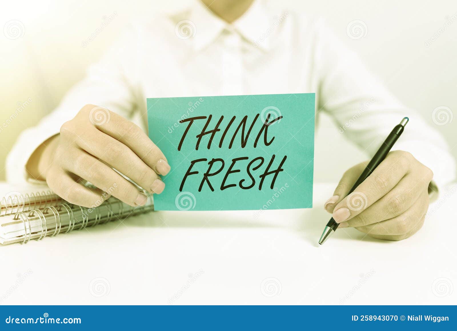 Sign Displaying Think Fresh. Business Showcase a New Perspective of ... Sign Displaying Think Fresh. Business Showcase a New Perspective of ...
