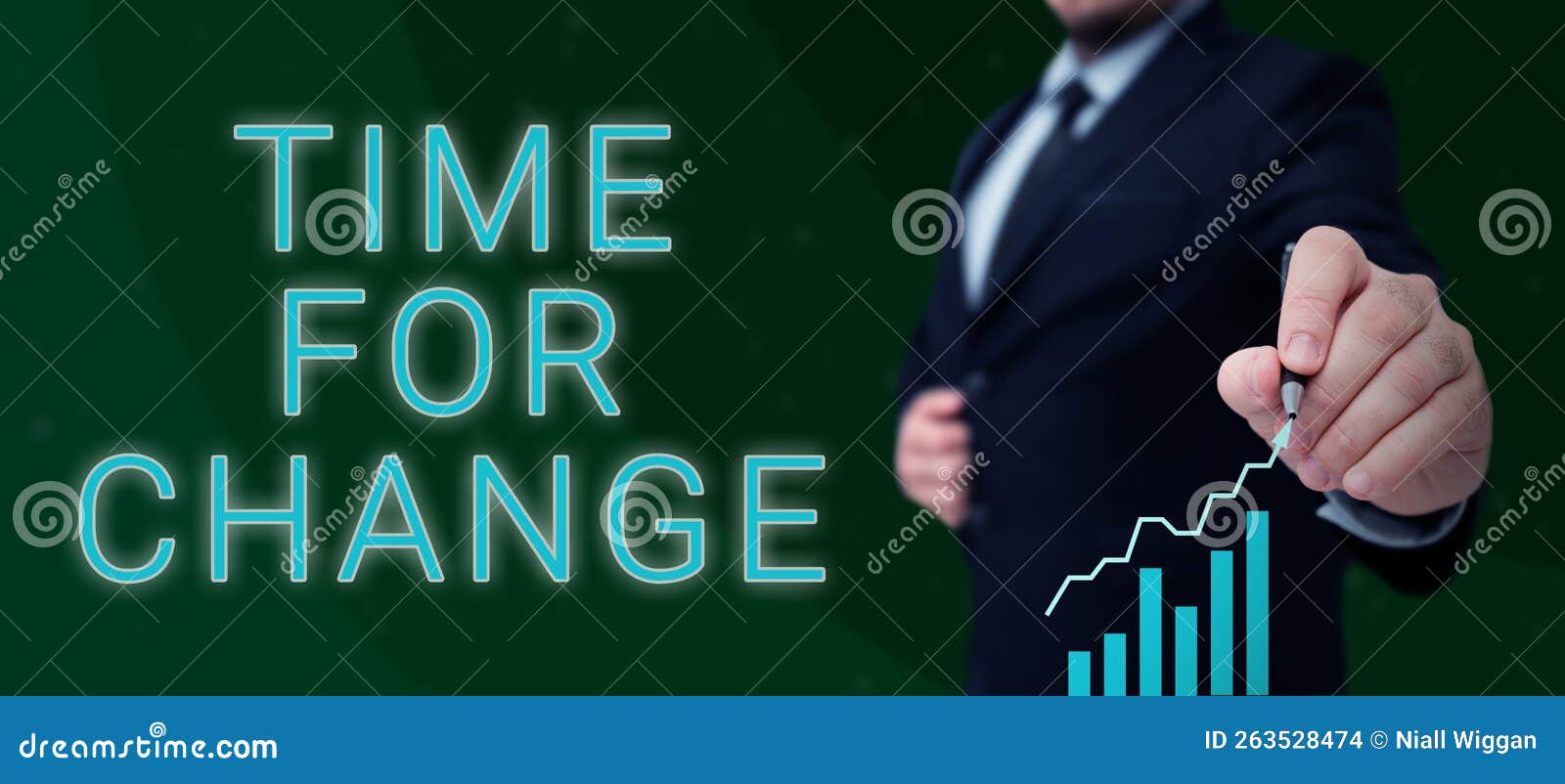 Text Showing Inspiration Time for Change. Internet Concept Transition ...