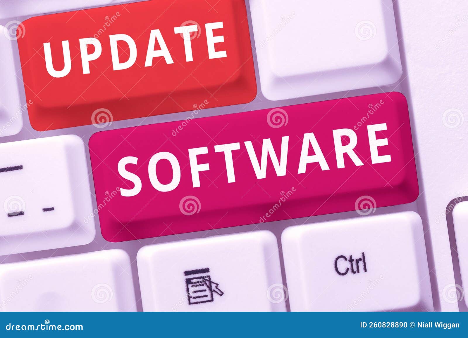 Sign Displaying Update Software. Concept Meaning an Application Patch ...