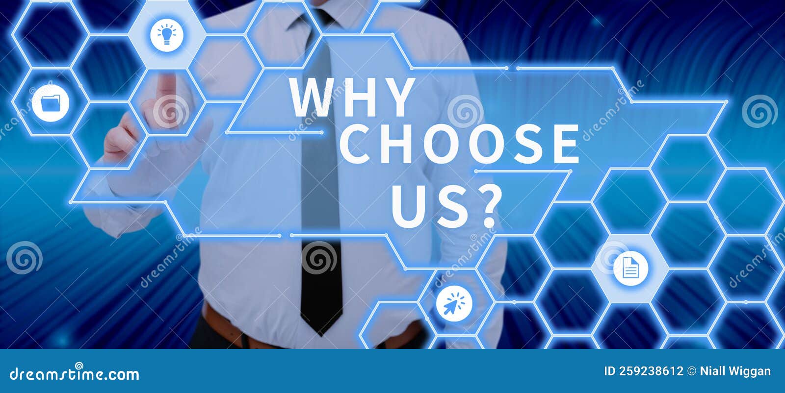 Sign Displaying Why Choose Us Question. Word Written on Reasons for ... Sign Displaying Why Choose Us Question. Word Written on Reasons for ...