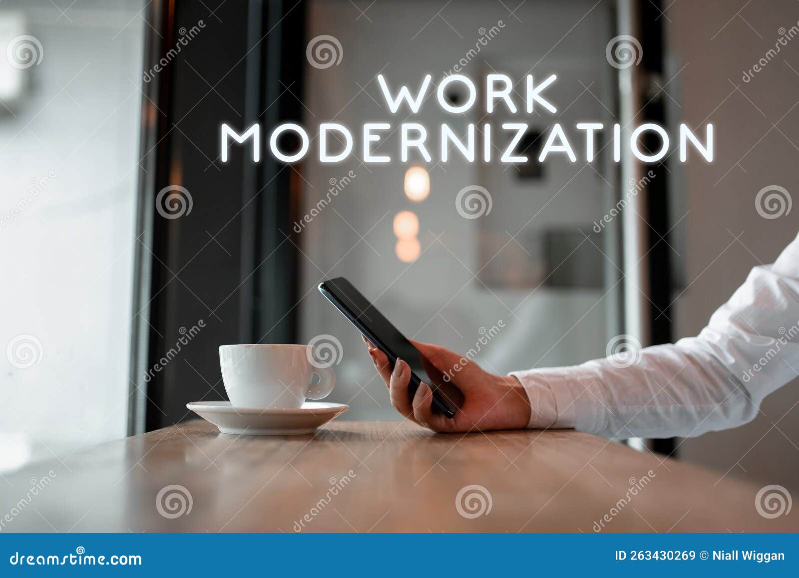 Sign Displaying Work Modernization. Word for Changing Product Service ... Sign Displaying Work Modernization. Word for Changing Product Service ...