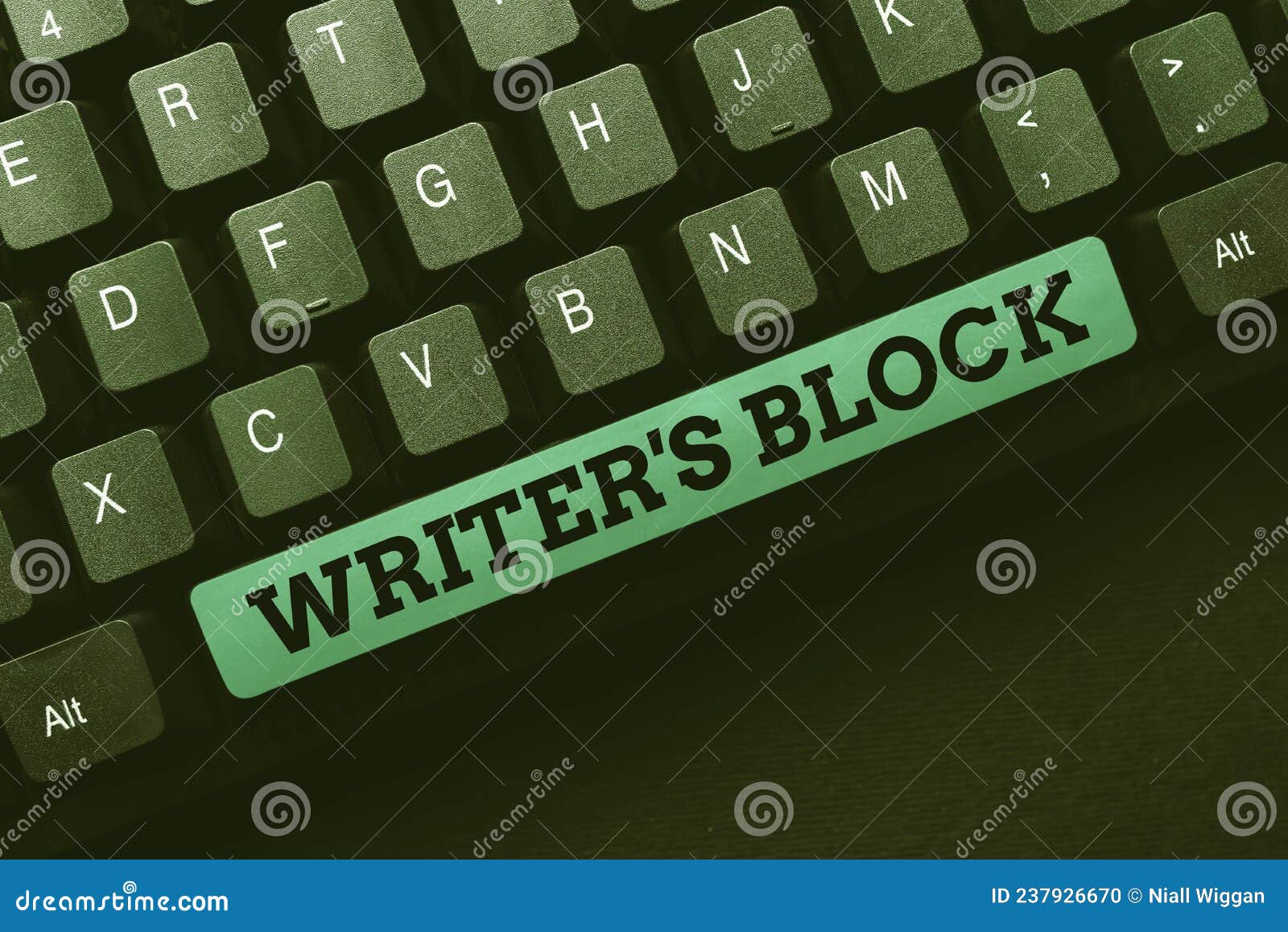 Conceptual Caption Writer S Block. Business Showcase Condition of Being ...