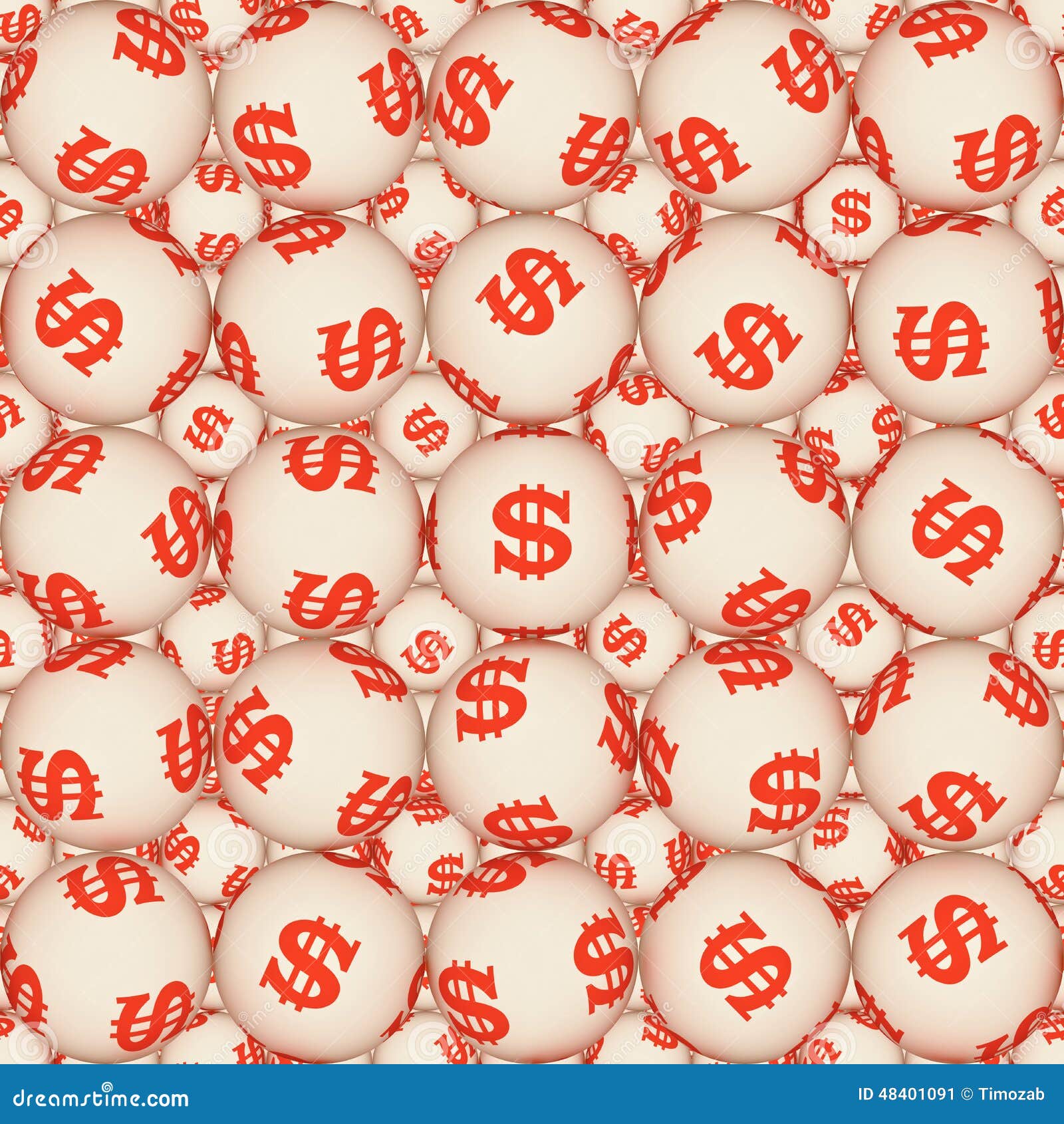 Sign Dollar, Seamless Texture Stock Illustration - Illustration of ...