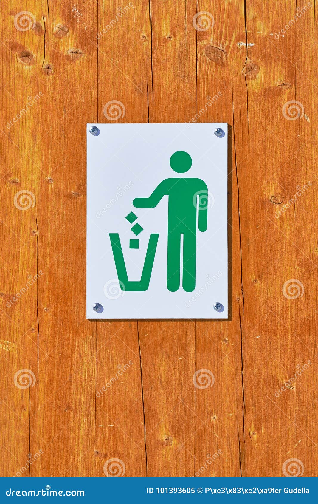 Dustbin sign closeup stock image. Image of waste, icon - 101393605