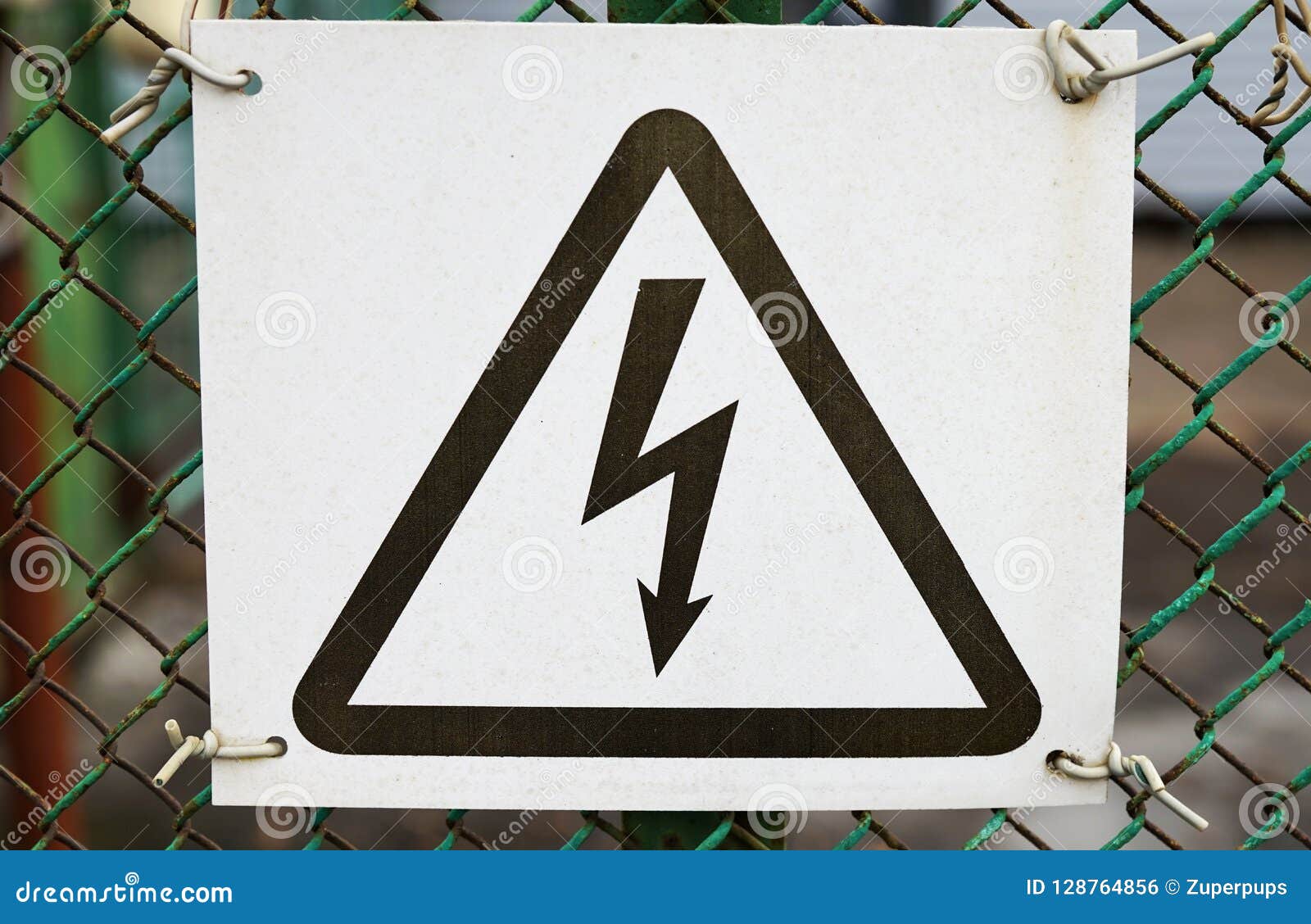 Electrical Danger Sign Stock Image | CartoonDealer.com #229301779
