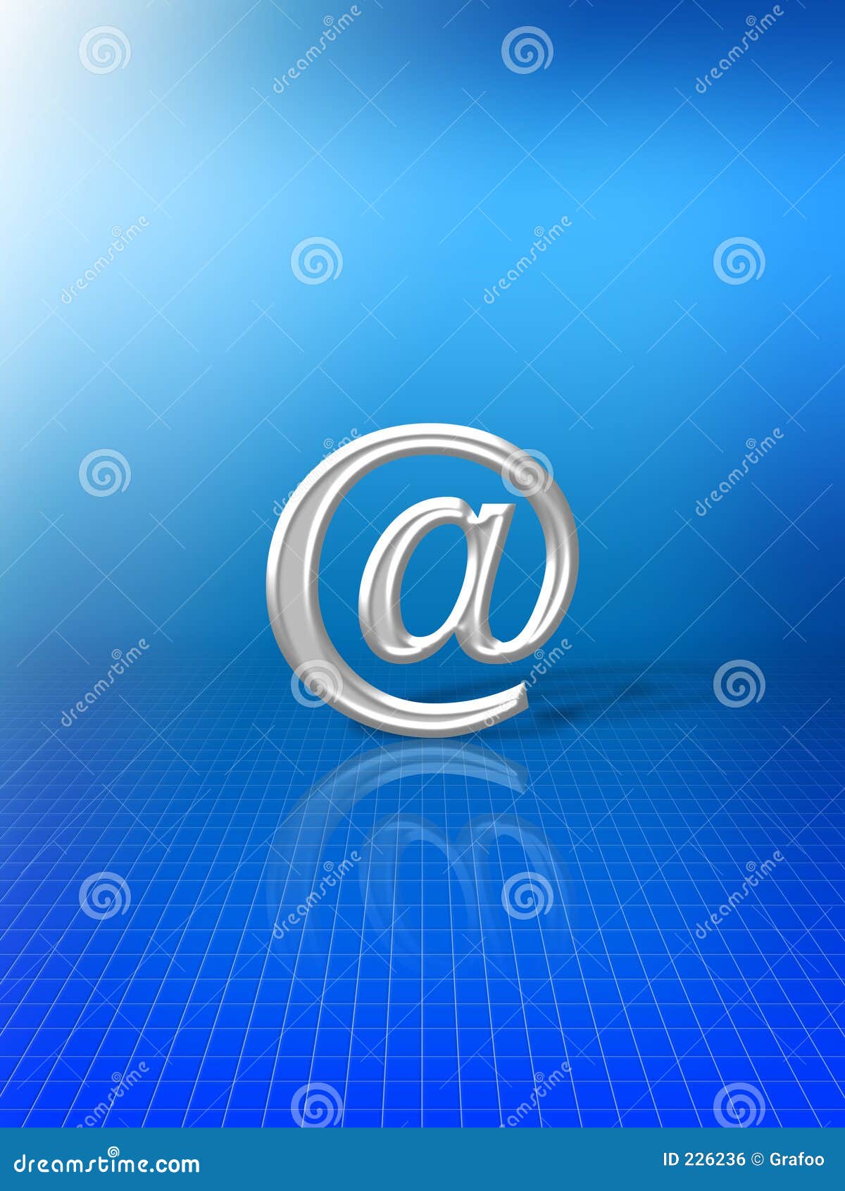 At Sign Email Alias stock illustration. Illustration of keyboard - 226236