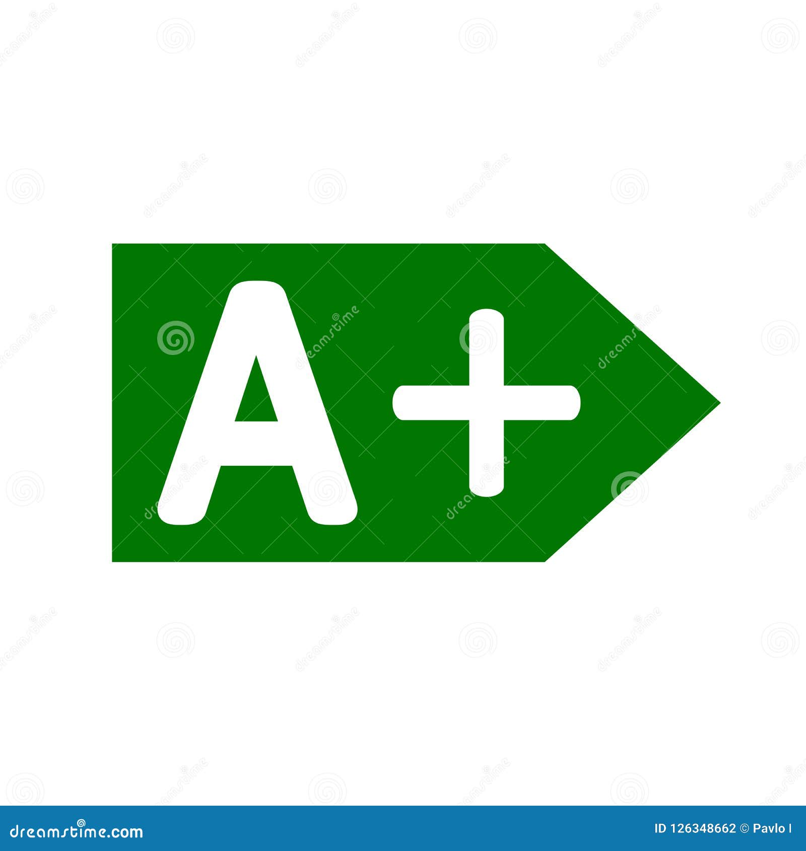 Sign of the Energy Class a Plus - Vector Stock Vector - Illustration of ...
