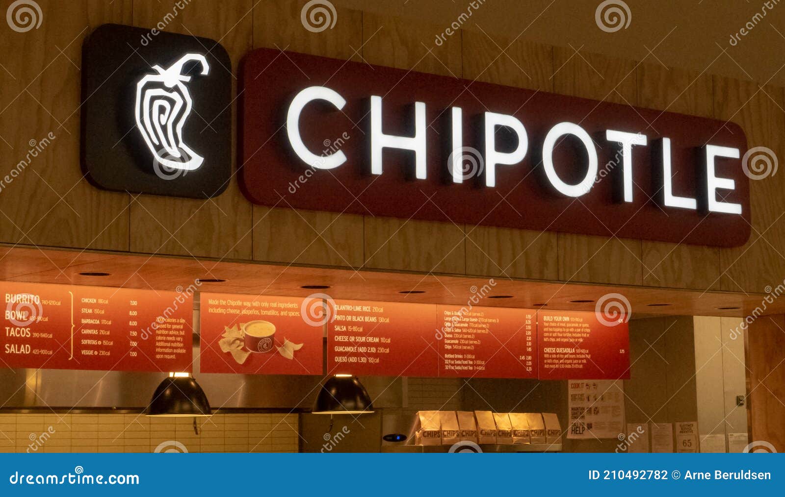 Chipotle Restaurant editorial photography. Image of restaurants - 210492782