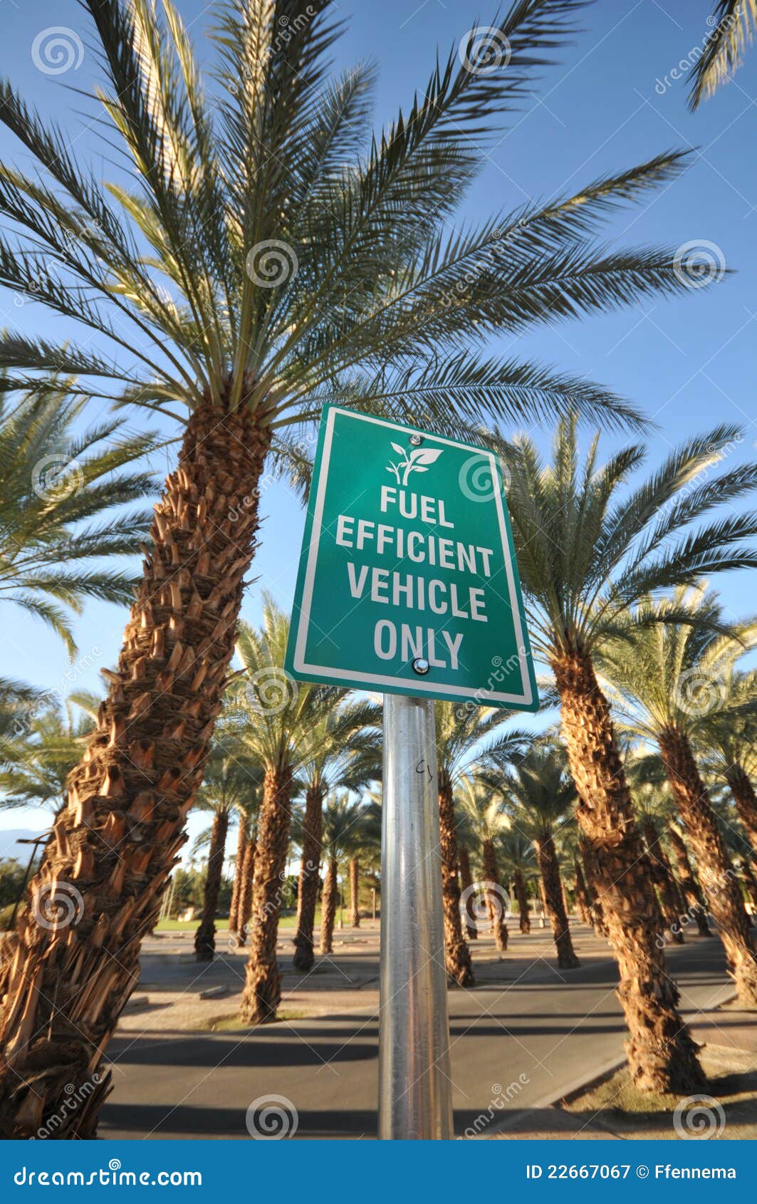 Sign with Fuel Efficient Vehicle only on it Stock Image - Image of ...
