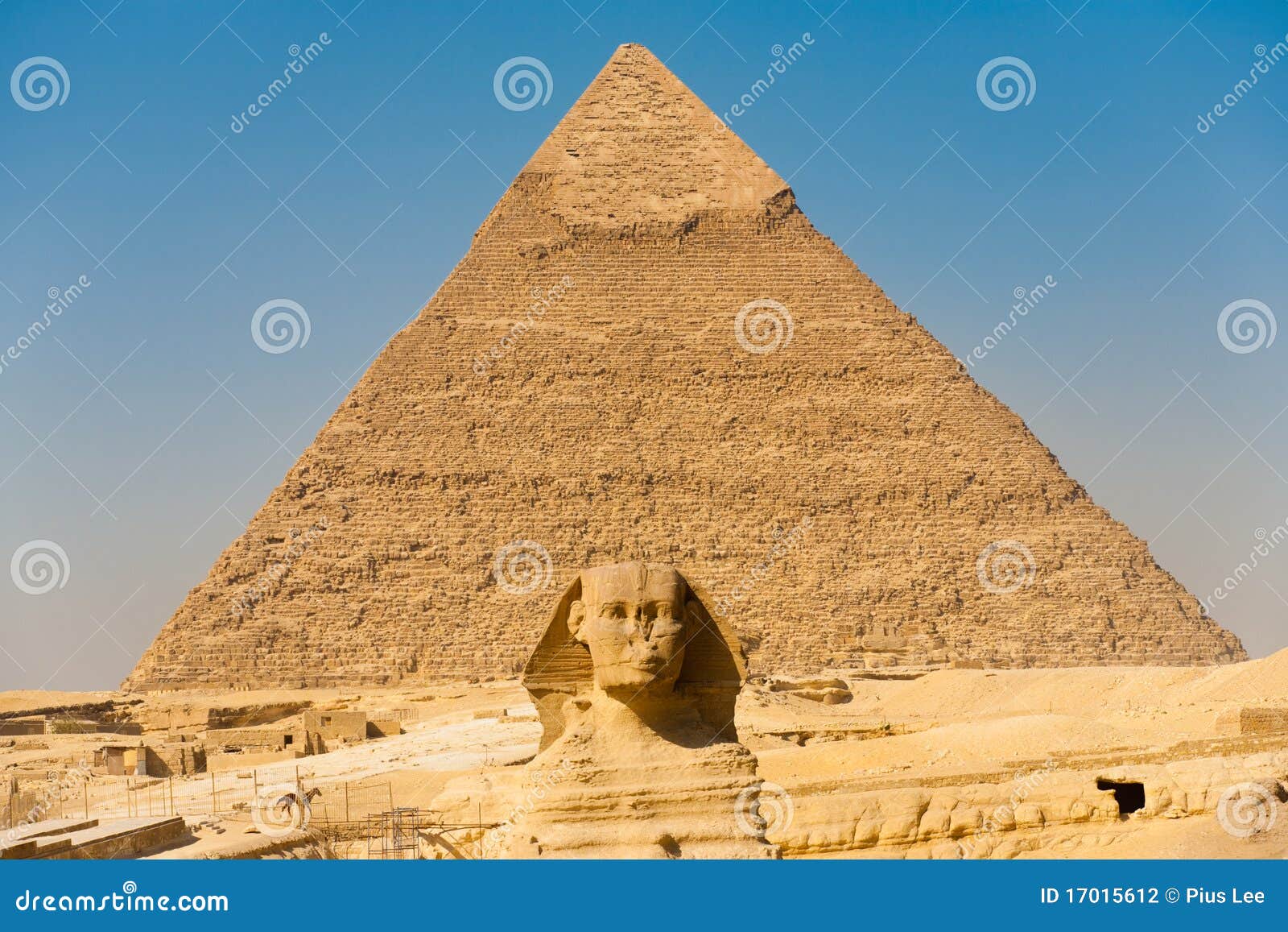 Sign Giza Pyramid Khufu Cheops Base Stock Photo - Image of iconic ...