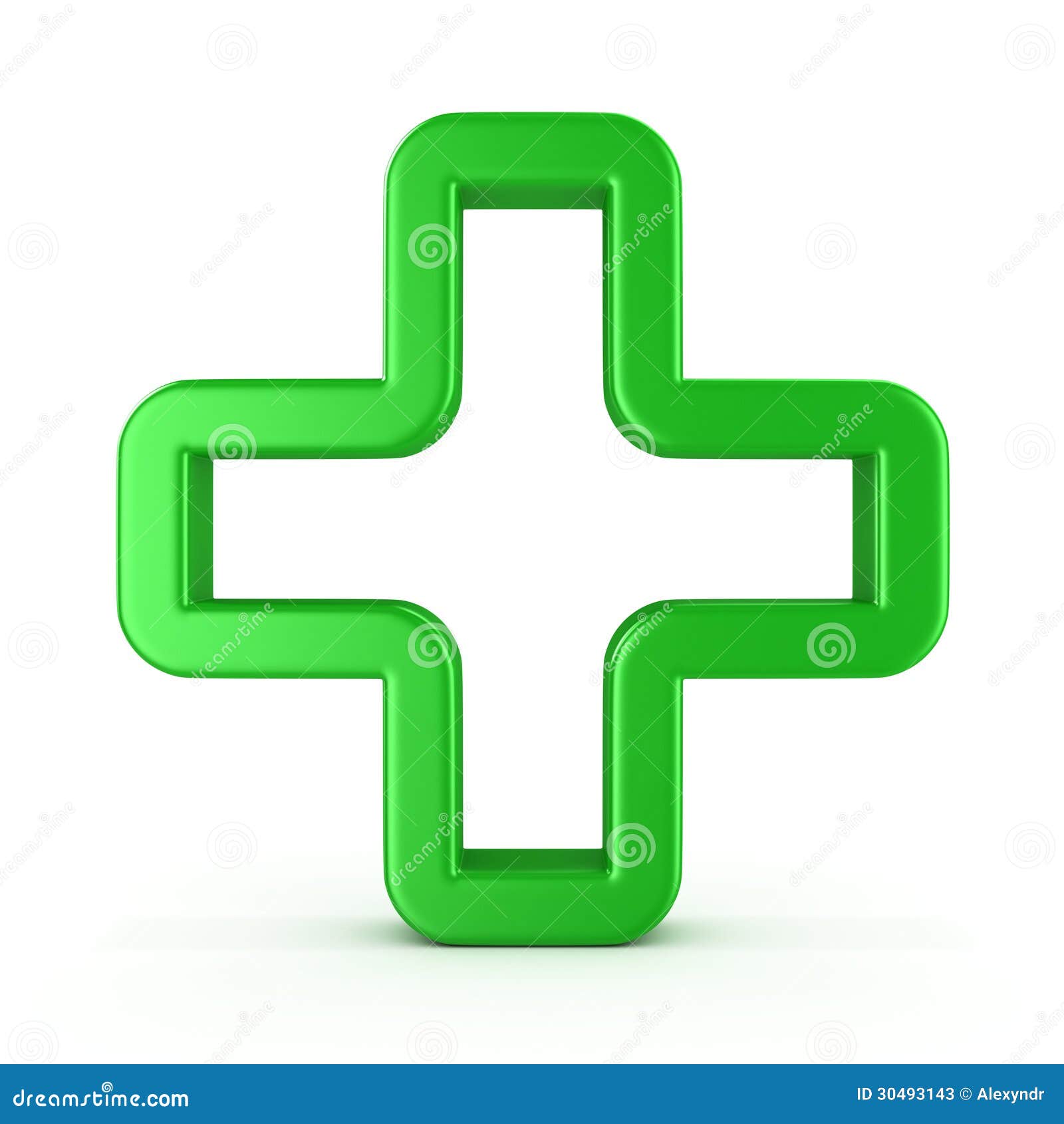 Green Plus Sign Icon