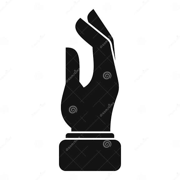 Sign Hand Icon Simple Vector. Arm Gesture Stock Illustration ...