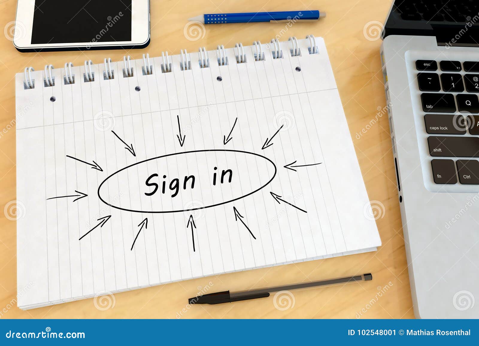 Sign in text concept stock illustration. Illustration of enter - 102548001