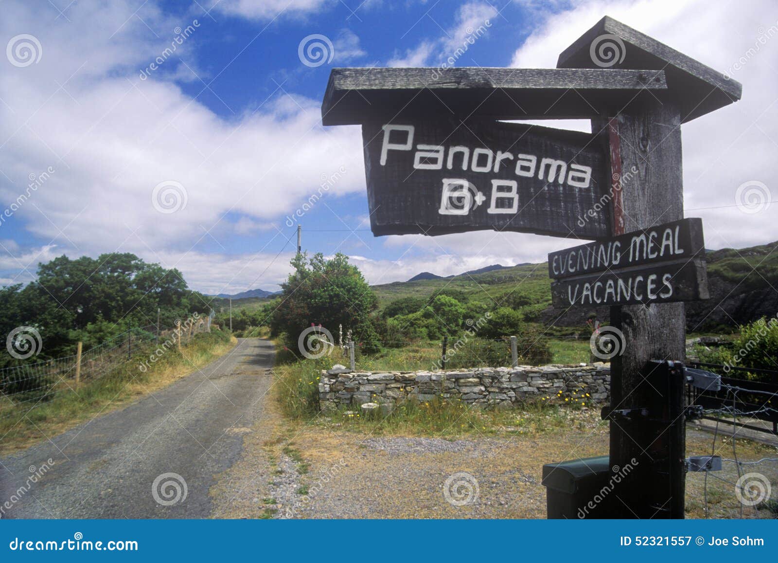 Sign Hanging in West Cork, Ireland Stock Image - Image of irish, cork ...