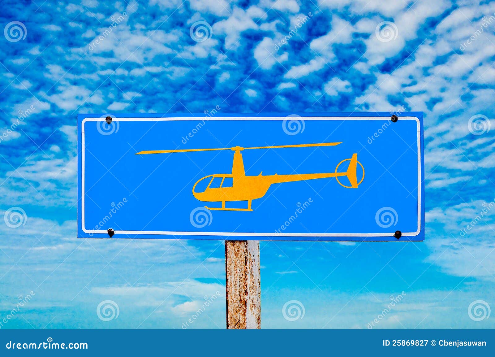The Sign helicopter stock image. Image of background - 25869827