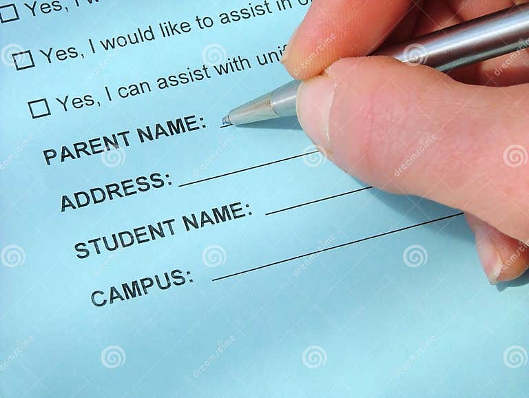 Sign here stock image. Image of paperwork, campus, write - 399017