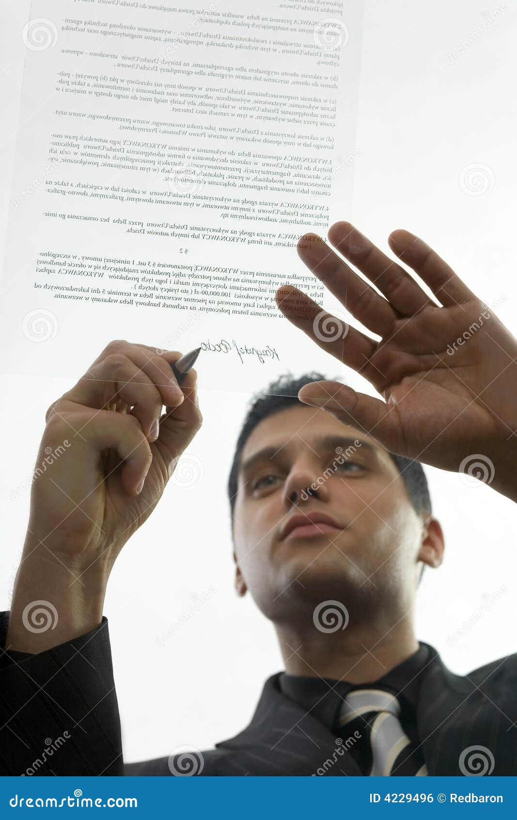 Sign here stock photo. Image of caucasian, smile, formal - 4229496