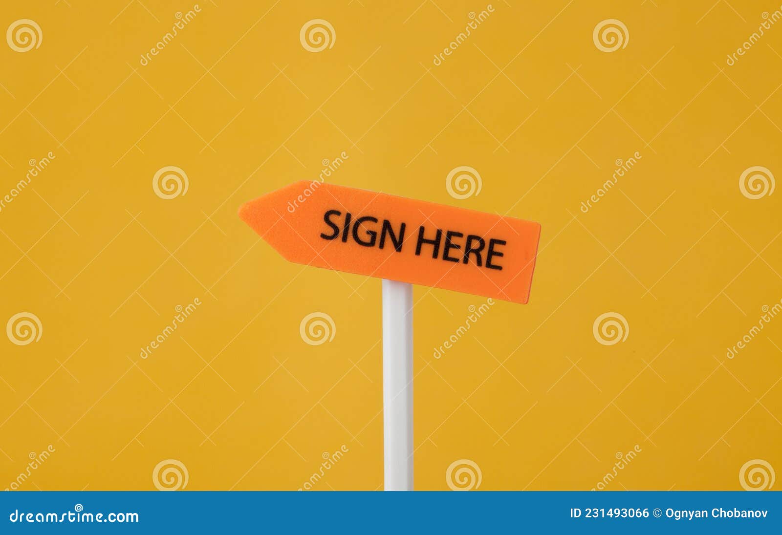 Sign `do Not Sit Here` Written In Bahasa Malaysia On Chair For Physical ...