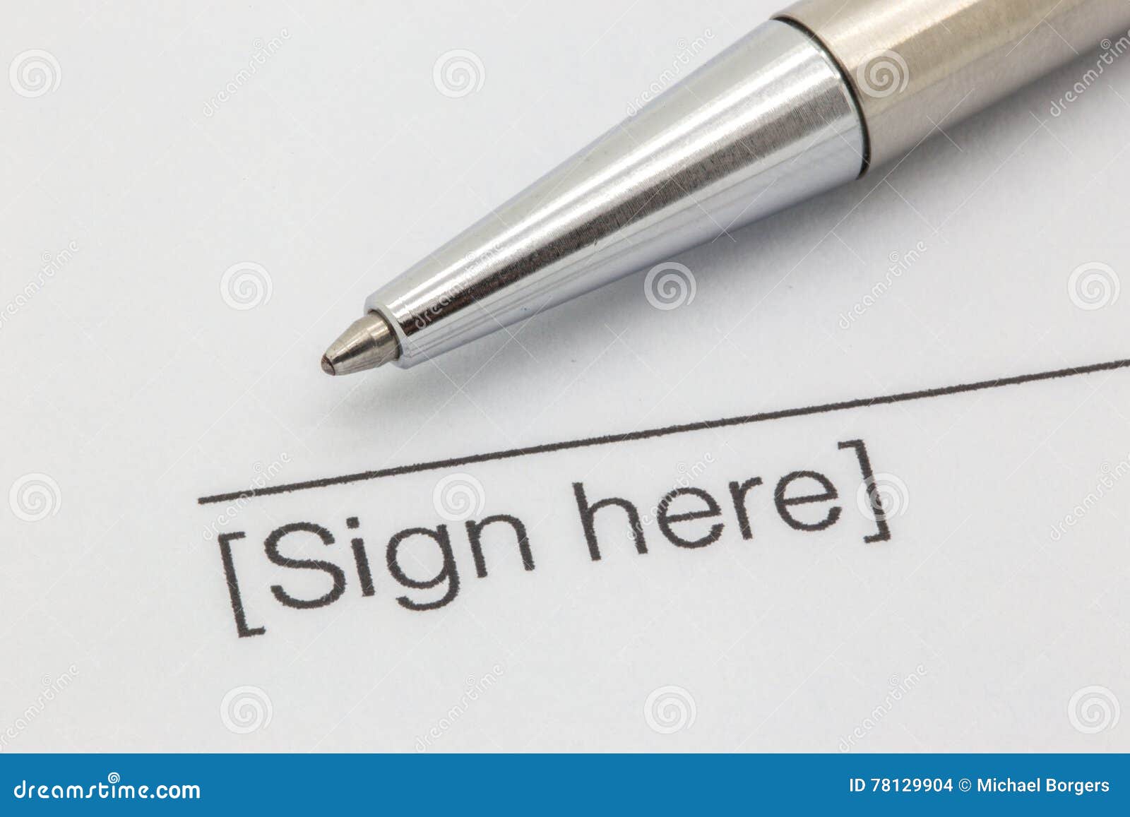 Sign Here Signature Clip Art