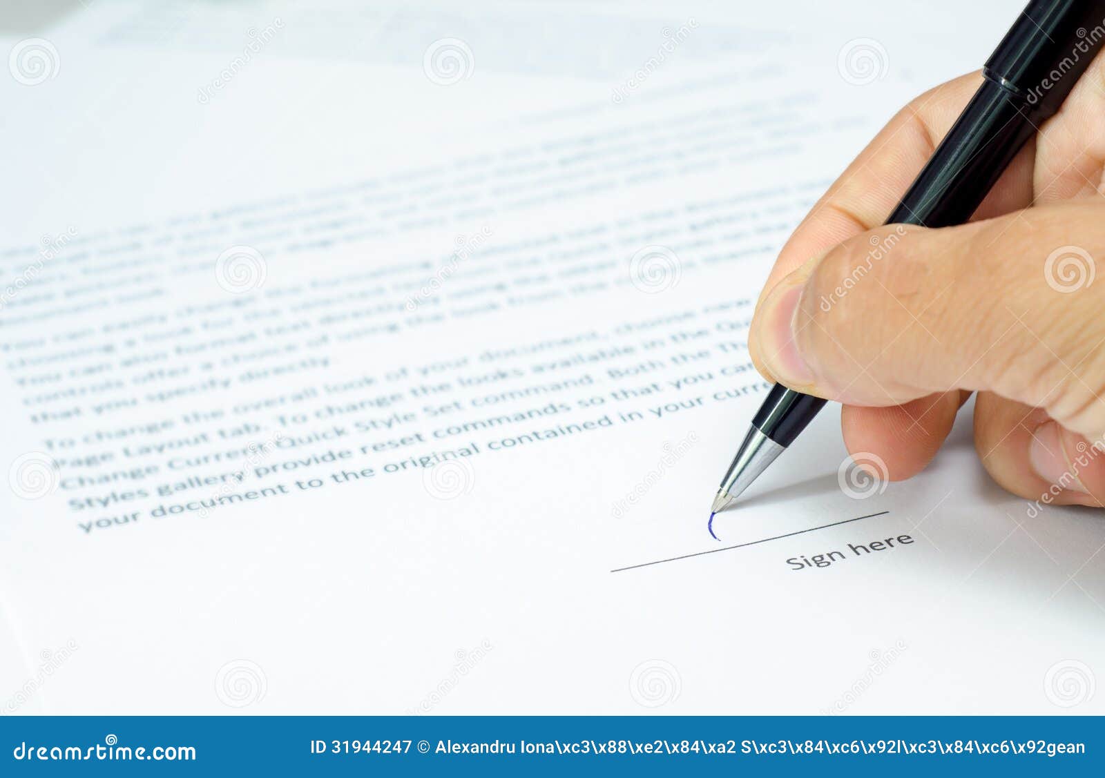 Sign here stock image. Image of contract, finance, text - 31944247
