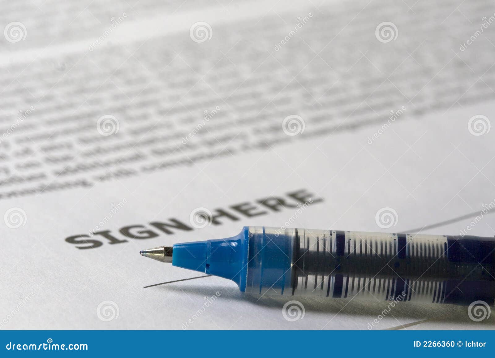 Sign here pen stock photo. Image of paragraph, ballpoint - 2266360