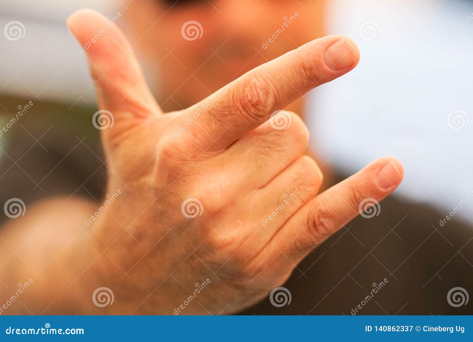 Sign Of The Horns Stock Image | CartoonDealer.com #140862337