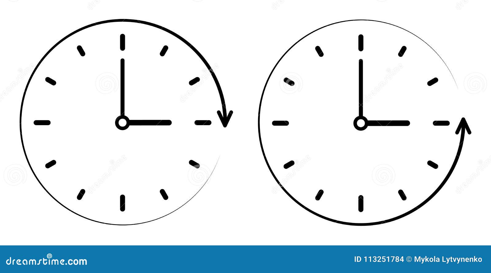 Sign Icon the Passage Time Counterclockwise, Vector Clock, Minute and ... Sign Icon the Passage Time Counterclockwise, Vector Clock, Minute and ...