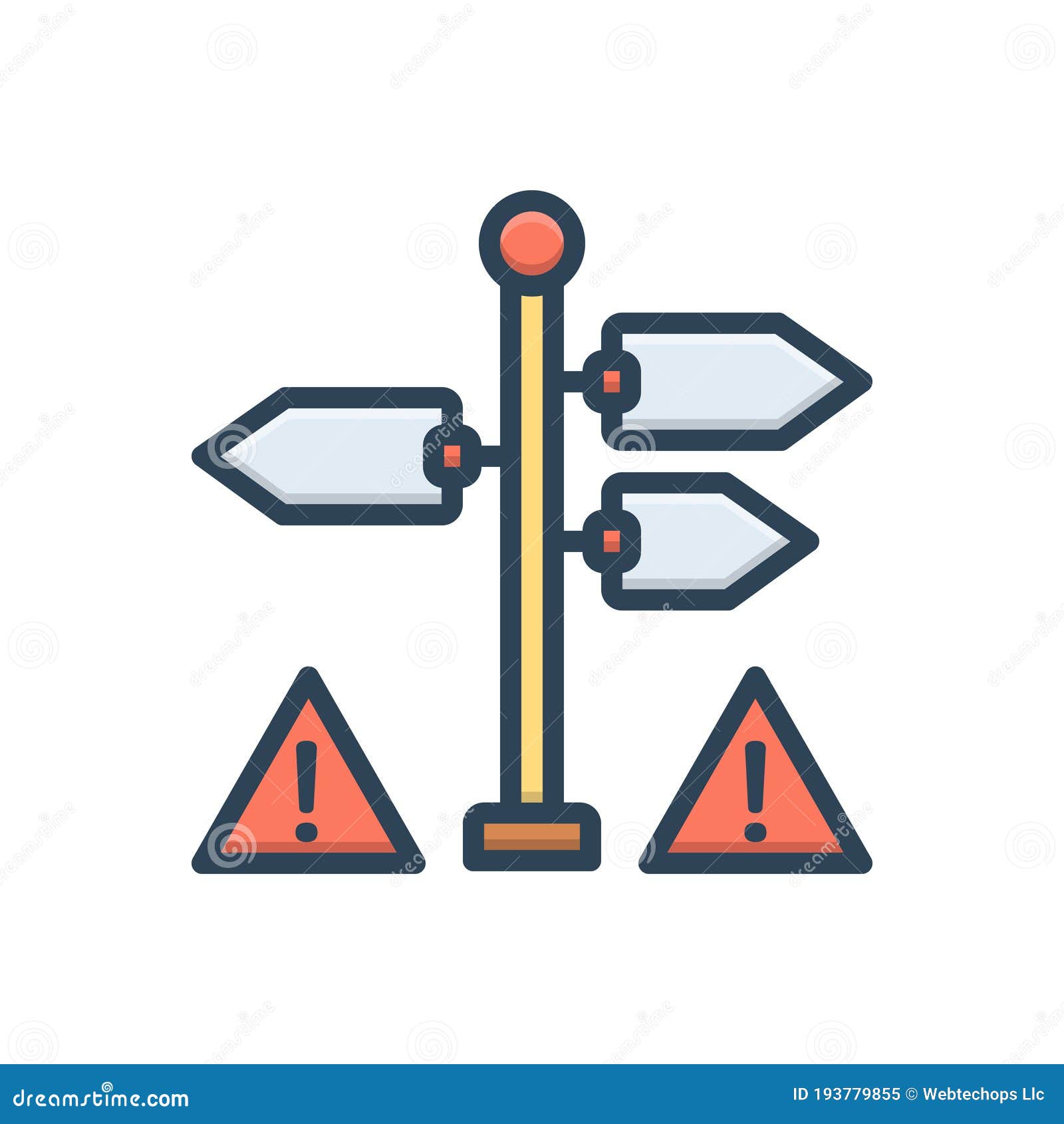 Color Illustration Icon for Sign, Indication and Gesture Stock ...