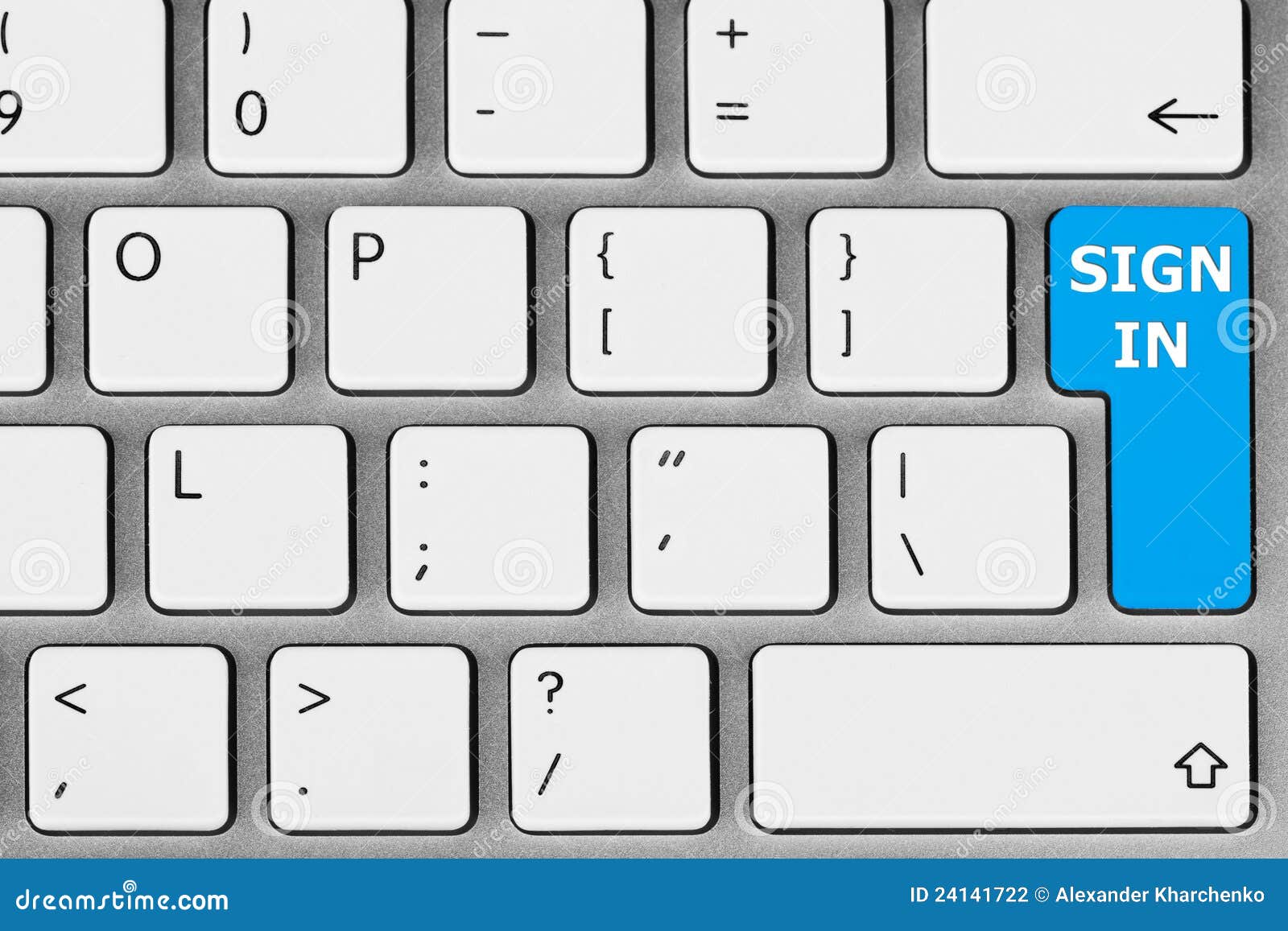 Sign in Key stock photo. Image of keyboard, closeup, button - 24141722